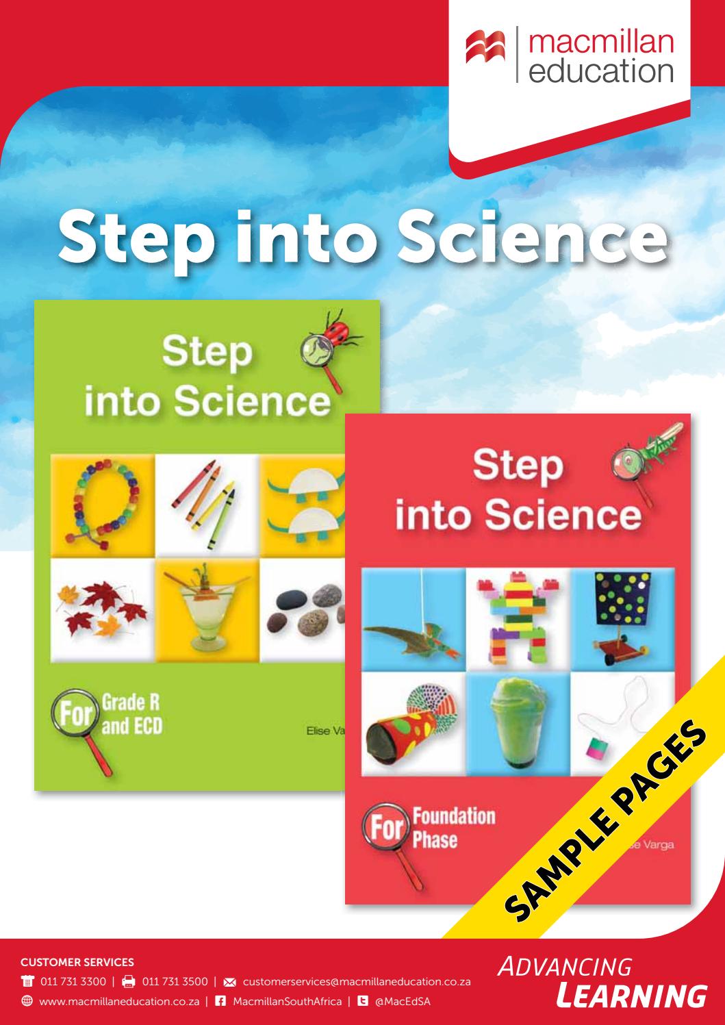 Step into Science Brochure by Macmillan Education South Africa - Issuu