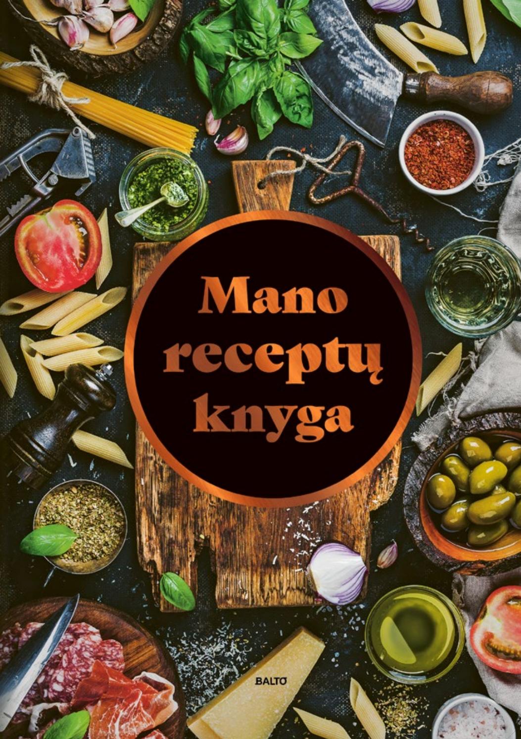 Mano receptų knyga by knygos.lt - Issuu