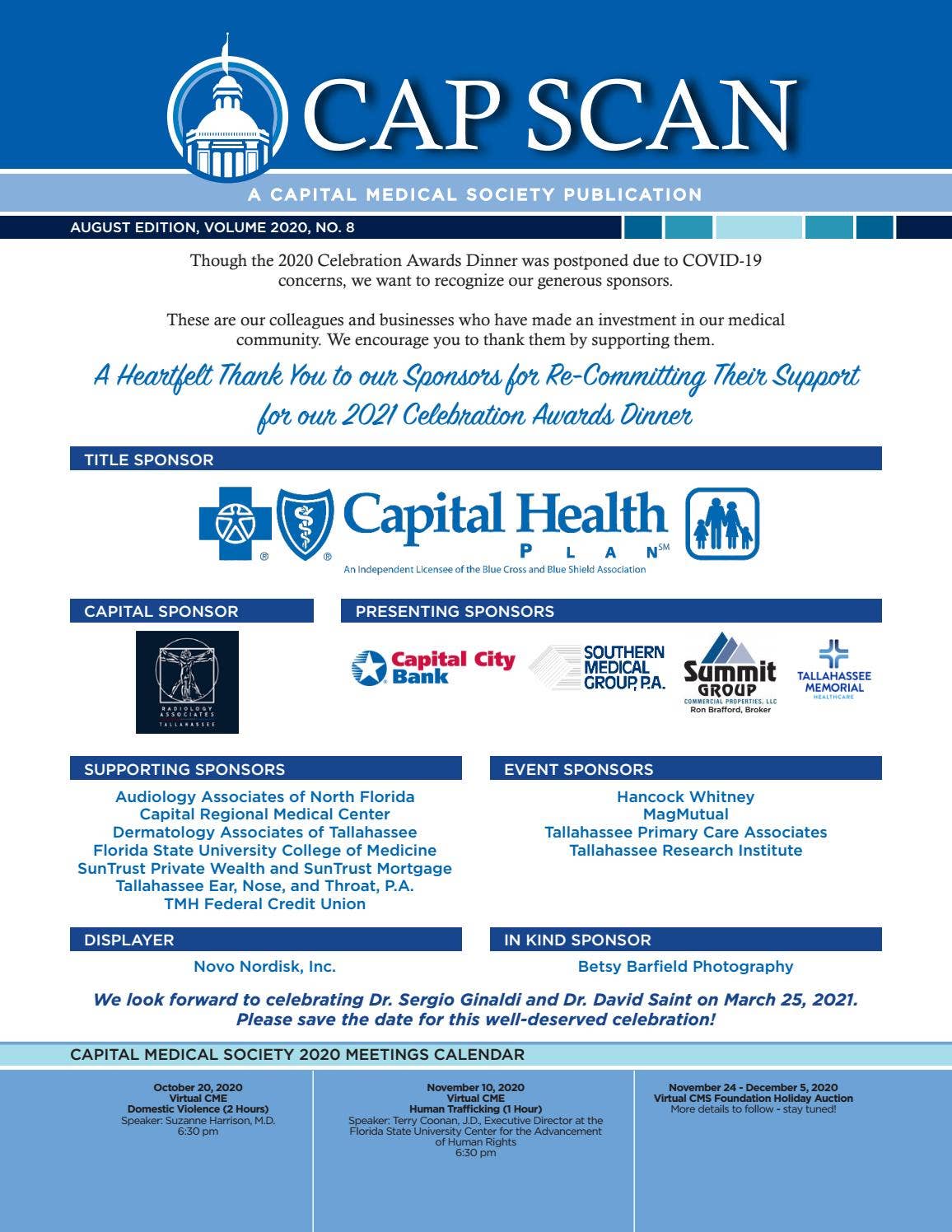 Cap Scan - August 2020 by Capital Medical Society - Issuu