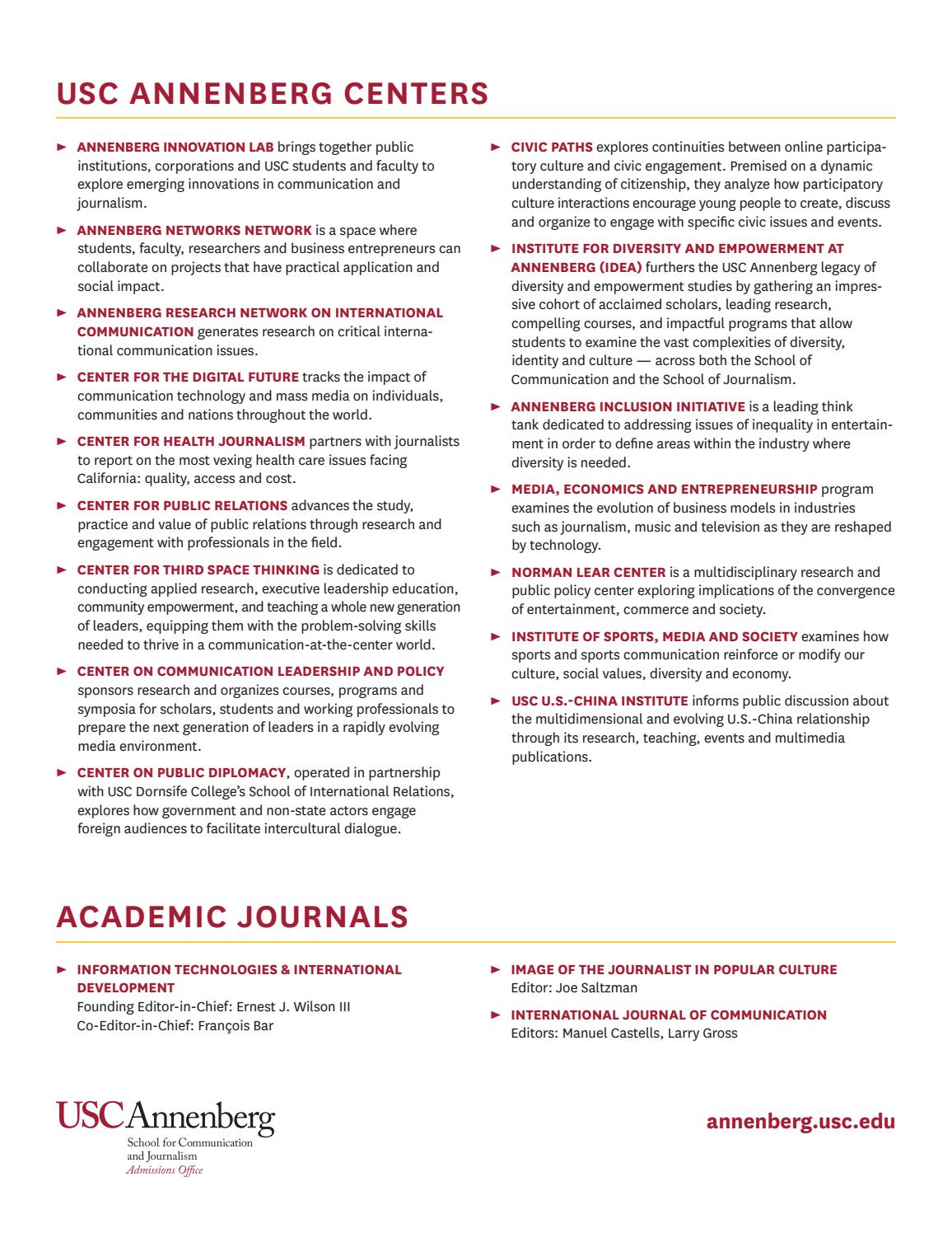 2020 Fact Sheet By USC Annenberg School For Communication And 2020 Fact Sheet By USC Annenberg School For Communication And