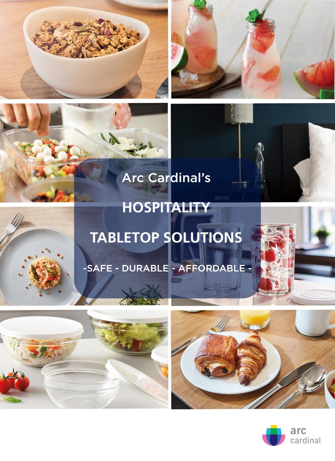 Arc Cardinal's Hospitality Tabletop Solutions by Arc Cardinal - Issuu