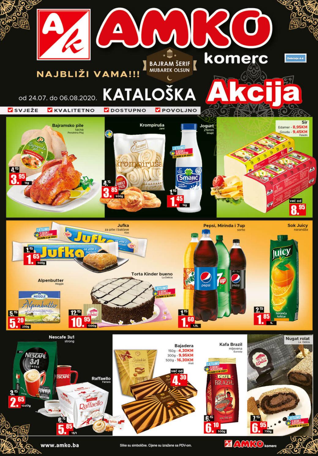 Amko komerc katalog od 24.07.-06.08.2020. by Catalog.ba - Issuu