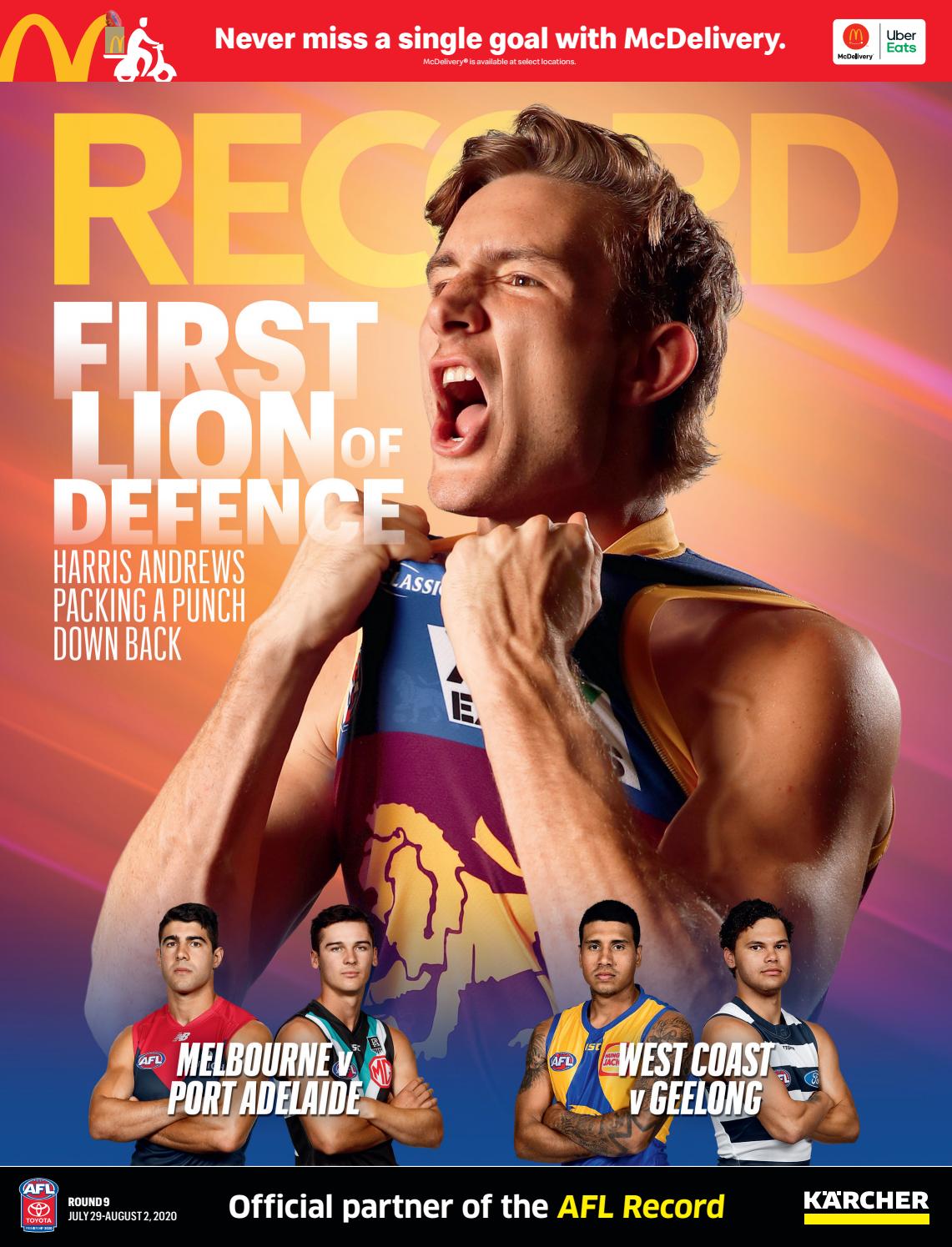 AFL Record – Round 9, 2020 by Crocmedia Lifestyle1 - Issuu