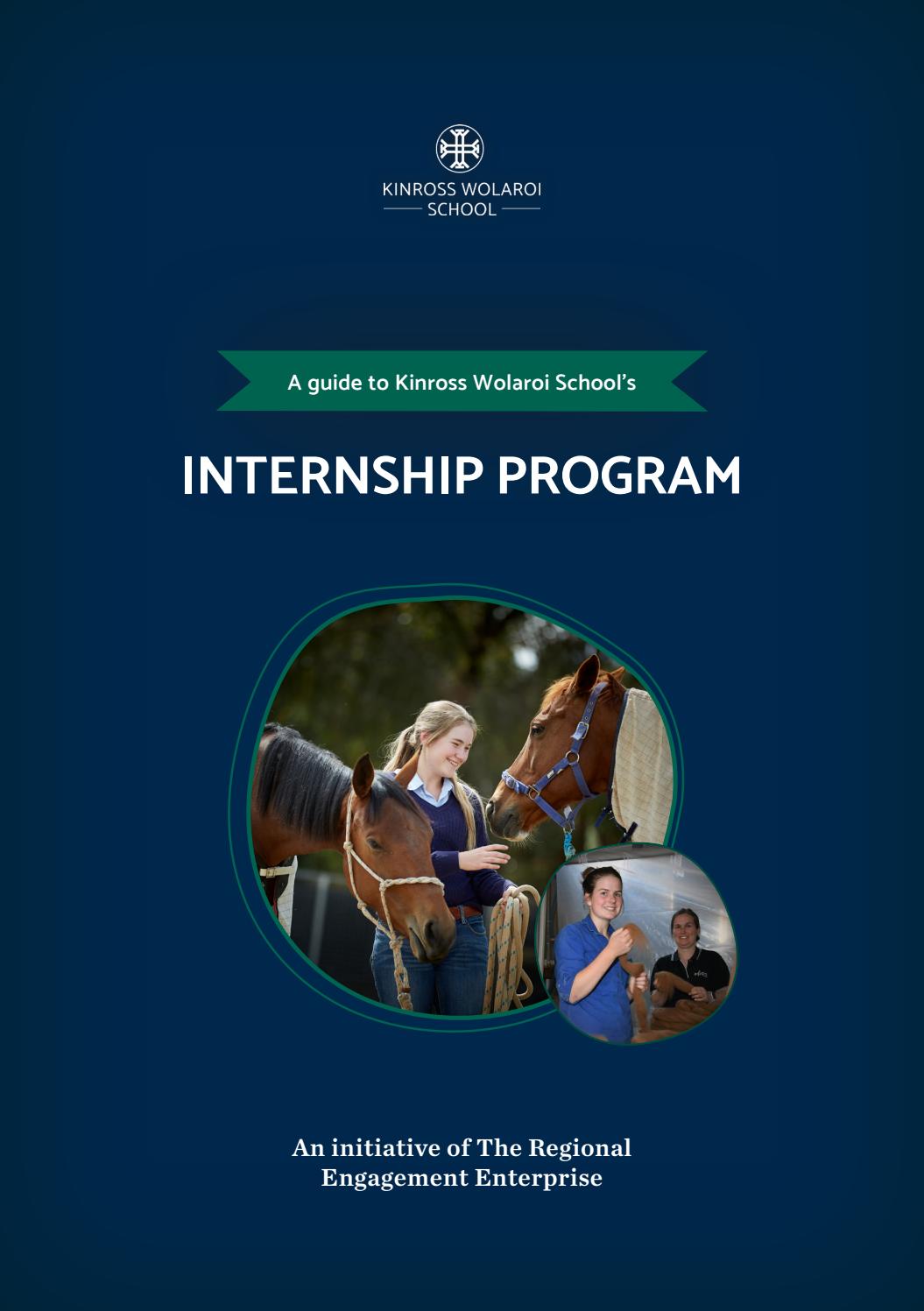TREE Internship Brochure 2020 by Kinross Wolaroi School - Issuu