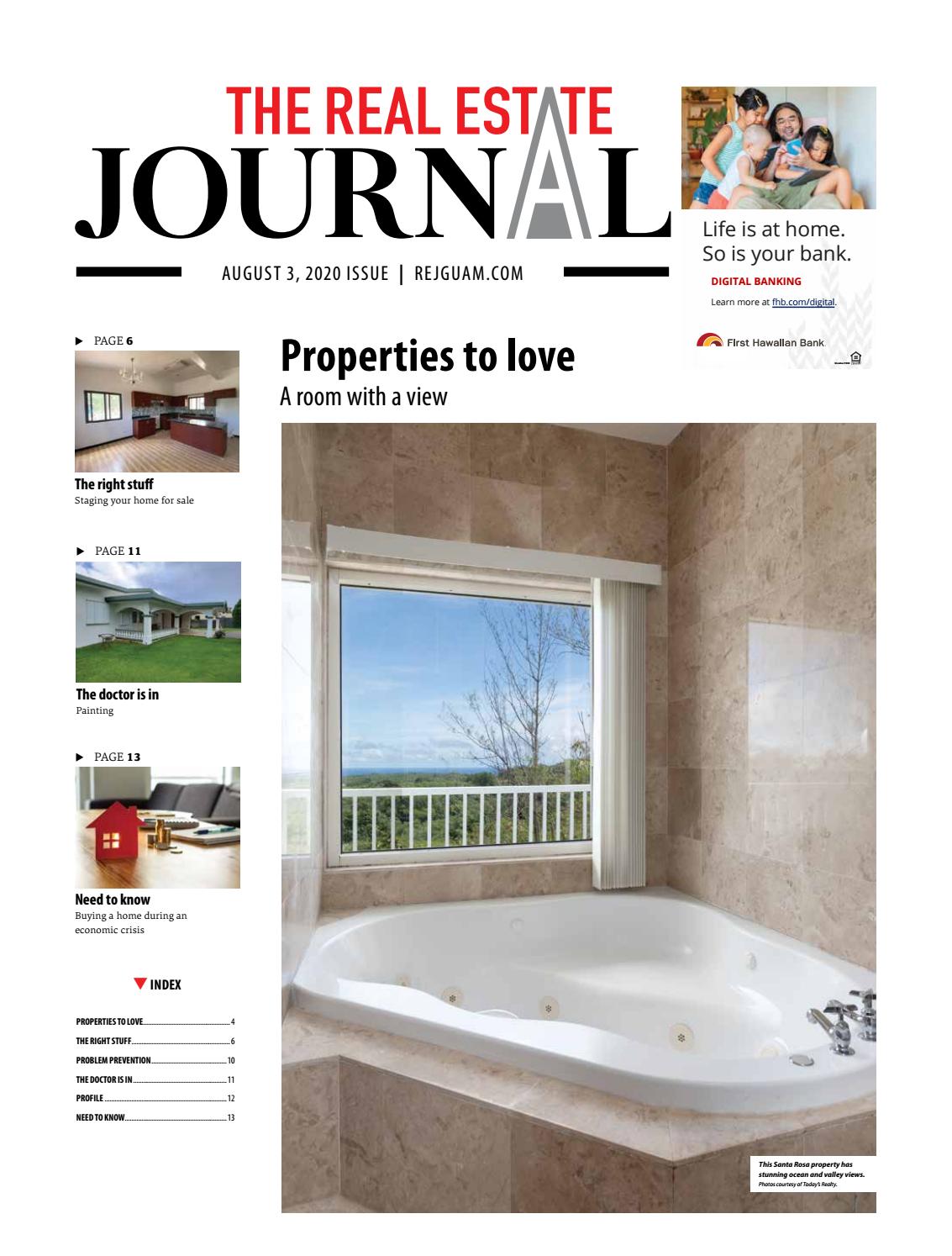 Real Estate Journal - August 03, 2020 by Real Estate Journal - Issuu