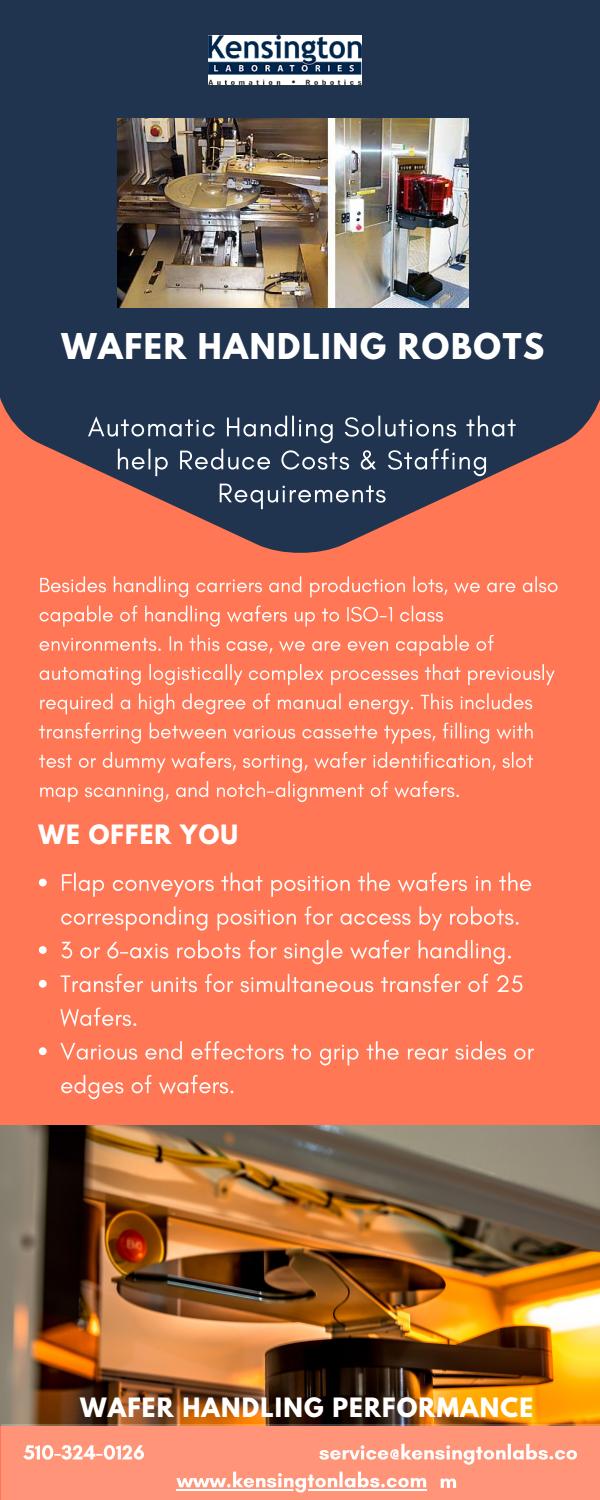 Wafer Handling Robots by Kensington Labs - Issuu