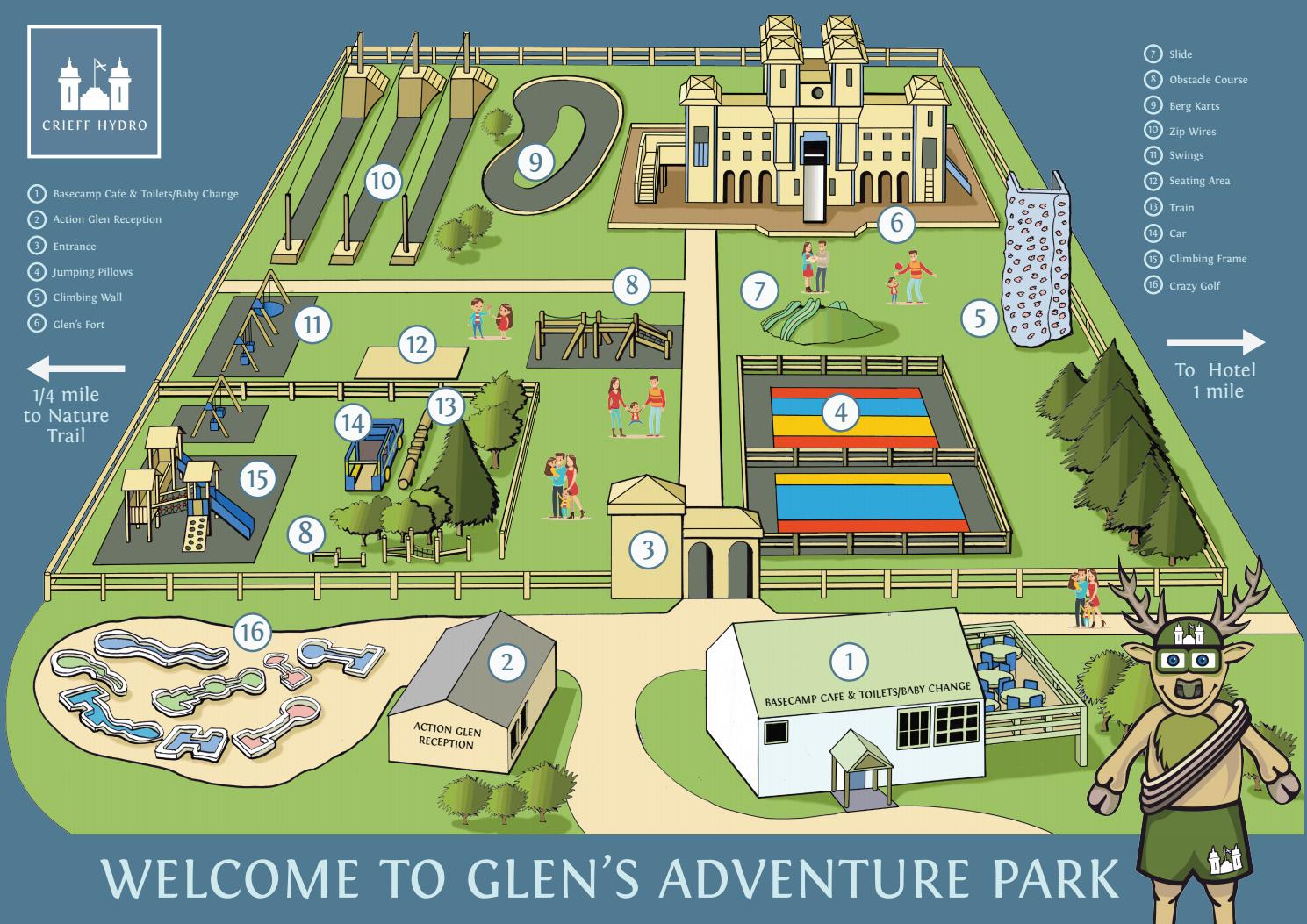 Adventure Park Map 2020 by Crieff Hydro - Issuu