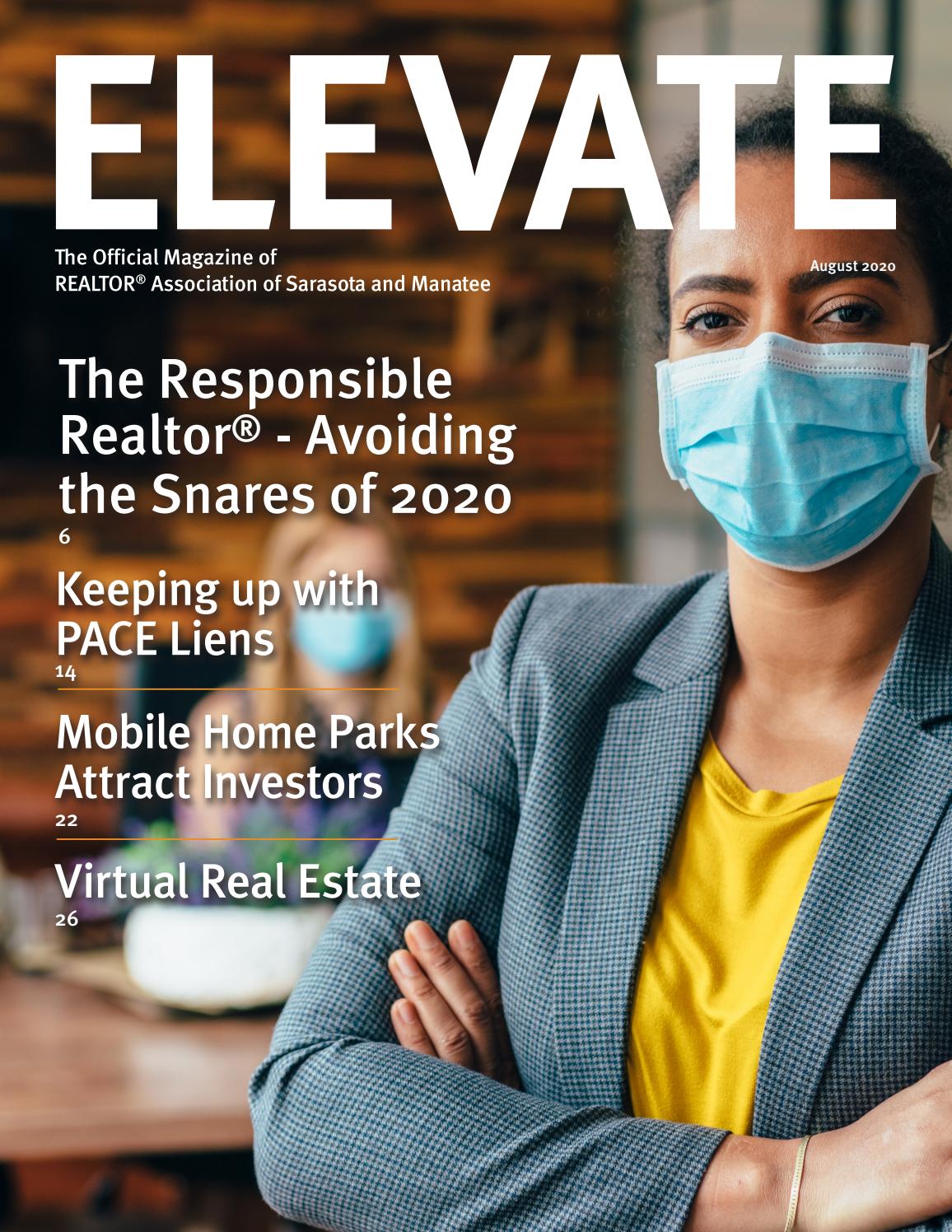 ELEVATE Magazine - RASM - August 2020 Issue by REALTOR® Association of Sarasota and Manatee - Issuu