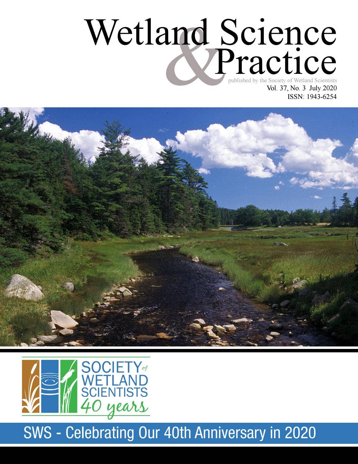 July 2020 Wetland Science & Practice by Society of Wetland Scientists ...