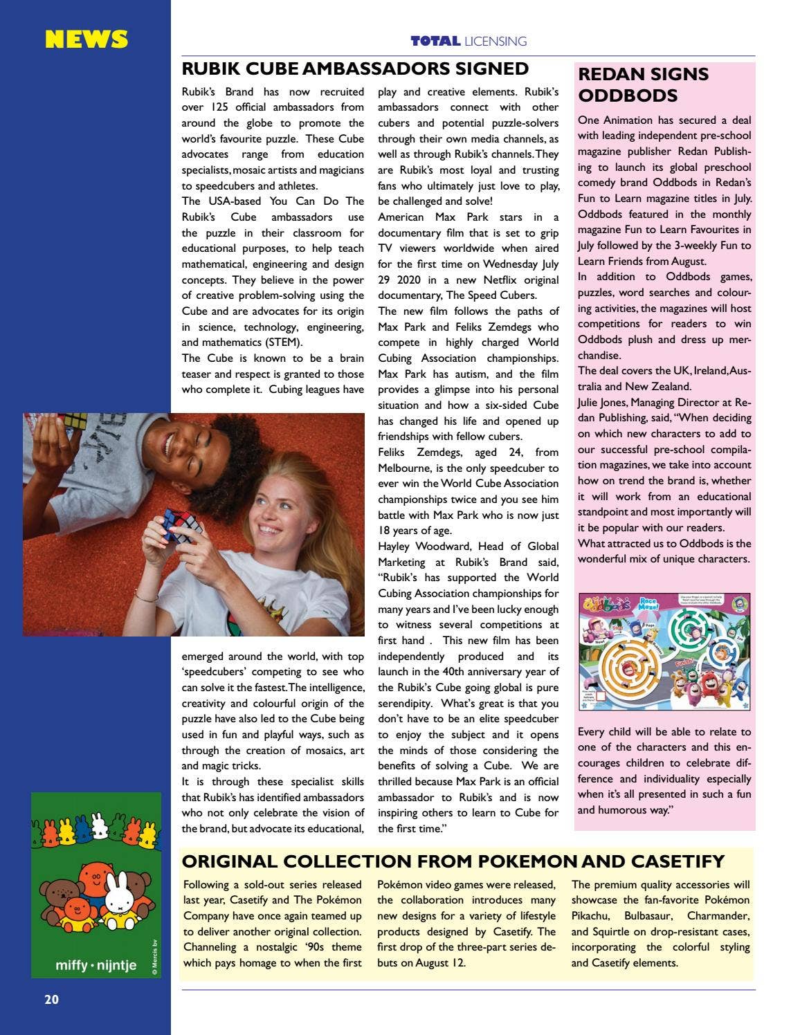 Total Licensing August/Summer 2020 issue by Total Licensing - Issuu