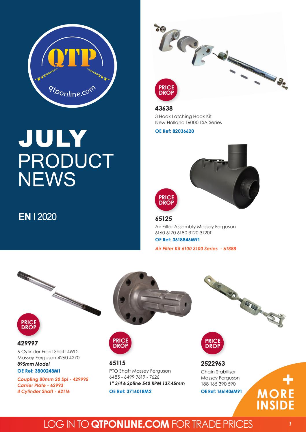 QTP July Product News 2020 by Quality Tractor Parts - Issuu
