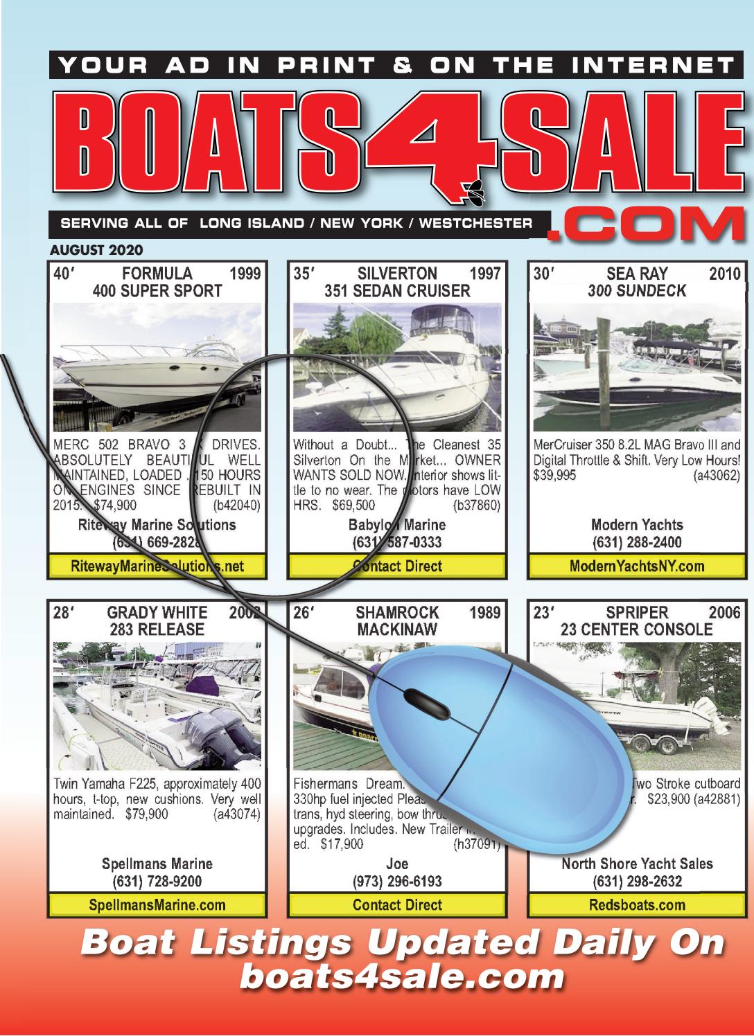 Boats 4 Sale Magazine August 2020 by Boats4Sale - Issuu