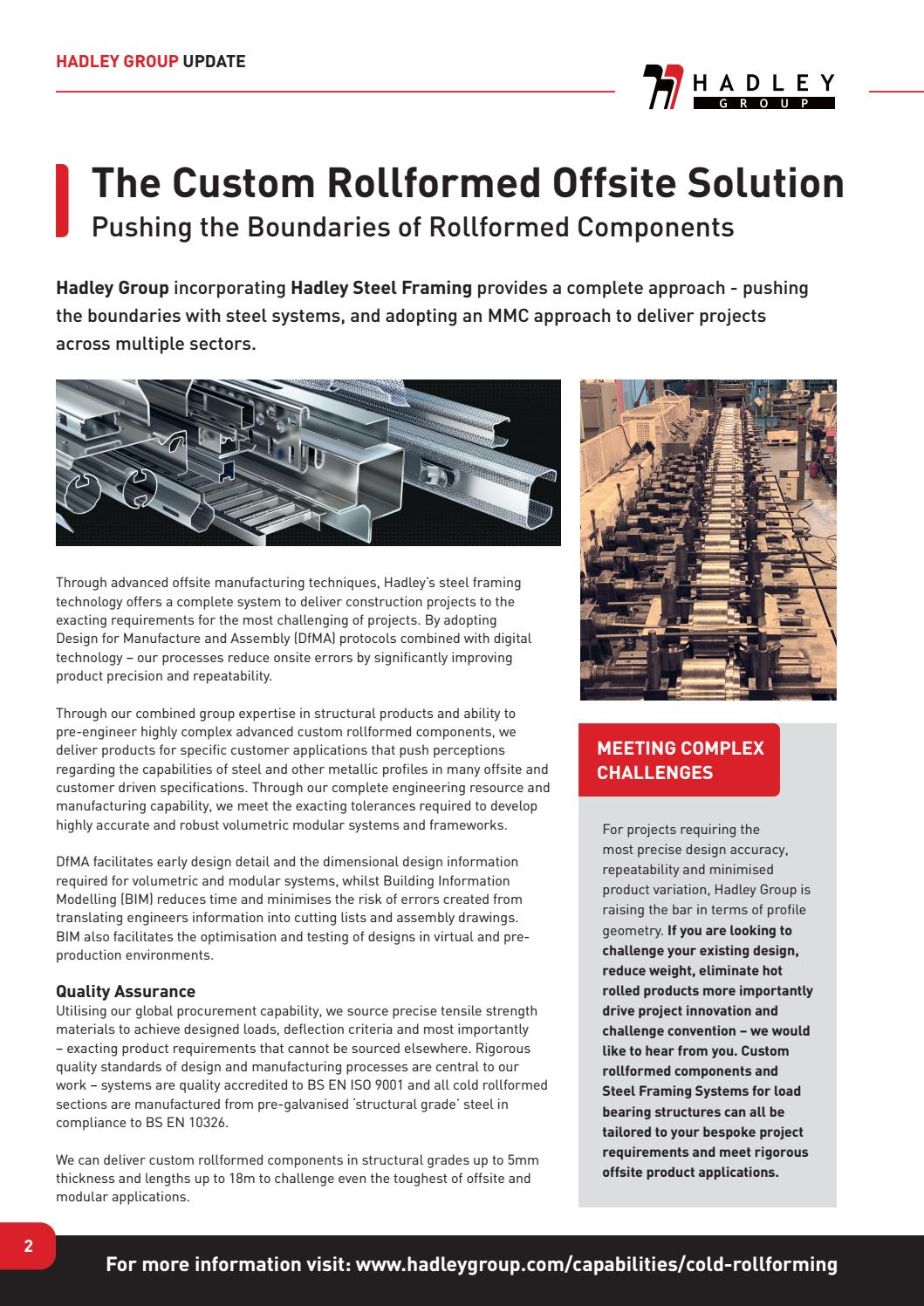 Hadley Group Update - July 2020 by Radar Communications - Issuu