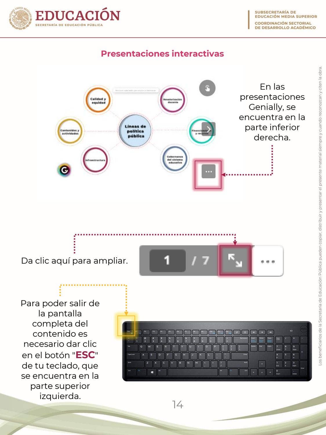 Manual para ocupar la plataforma de Formación Docente en Educación ...