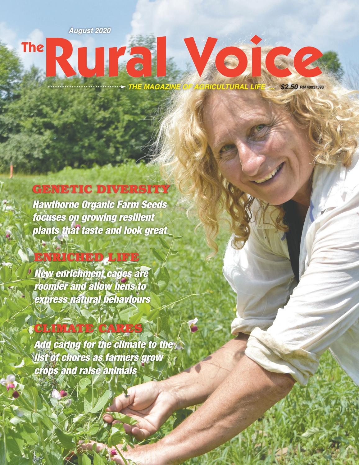 The Rural Voice - August, 2020 by North Huron Publishing Company Ltd ...