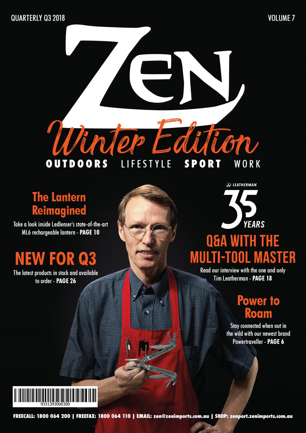 ZenMag Winter Edition - Q3 2018 by Zen Imports - Issuu