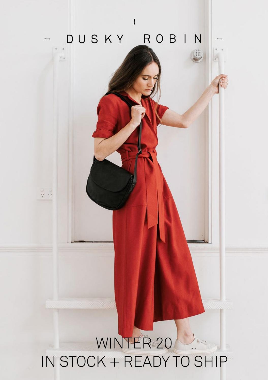 DUSKY ROBIN WINTER 20 STOCK ON HAND CATALOGUE by duskyrobinleather - Issuu