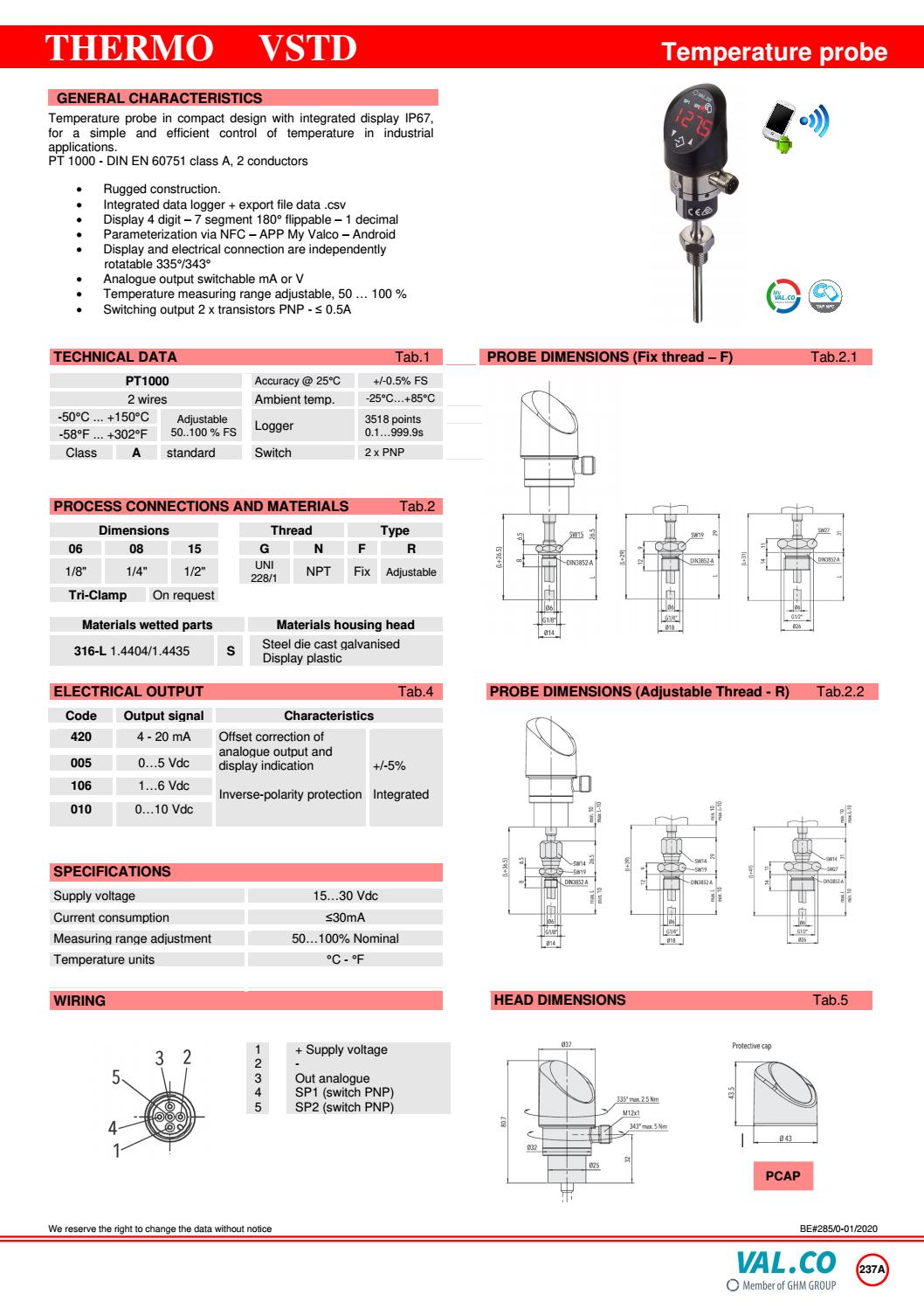 VTSD temperature sensor by OEM International - Issuu