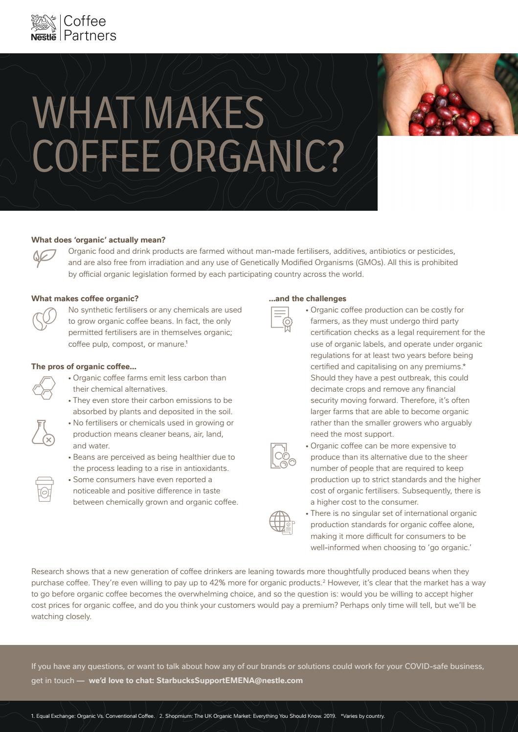 What Makes Coffee Organic? by NestleCoffeePartners - Issuu