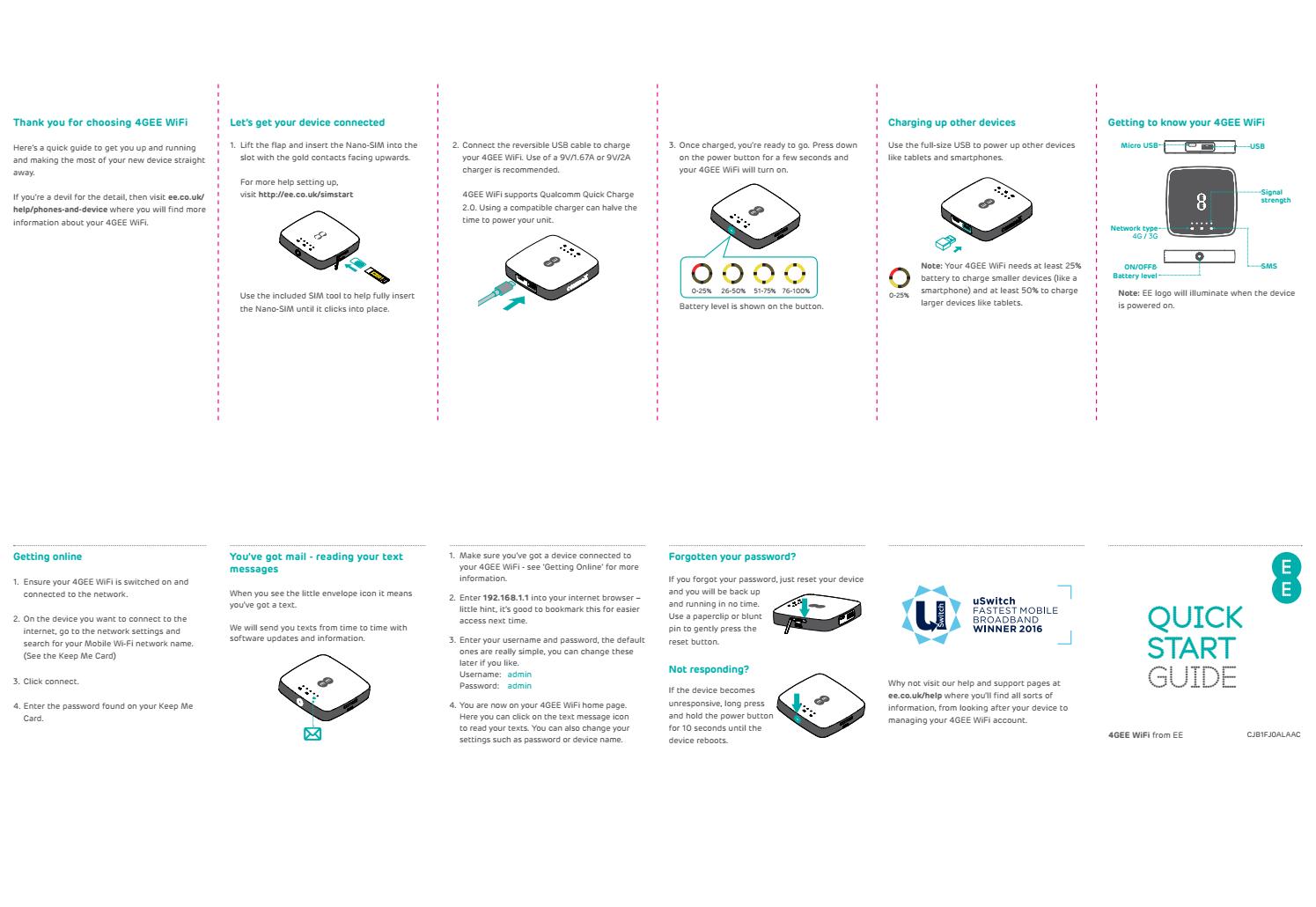 4GEE WiFi – Quick Start Guide by Boss Cabins Ltd - Issuu