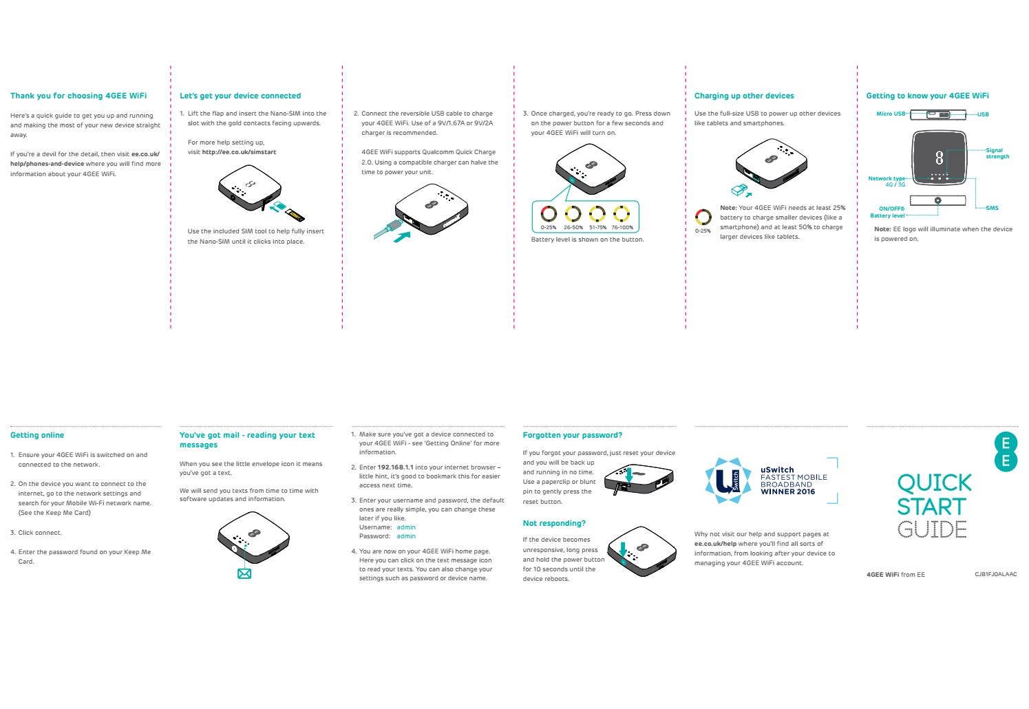 4GEE WiFi – Quick Start Guide by Boss Cabins Ltd - Issuu