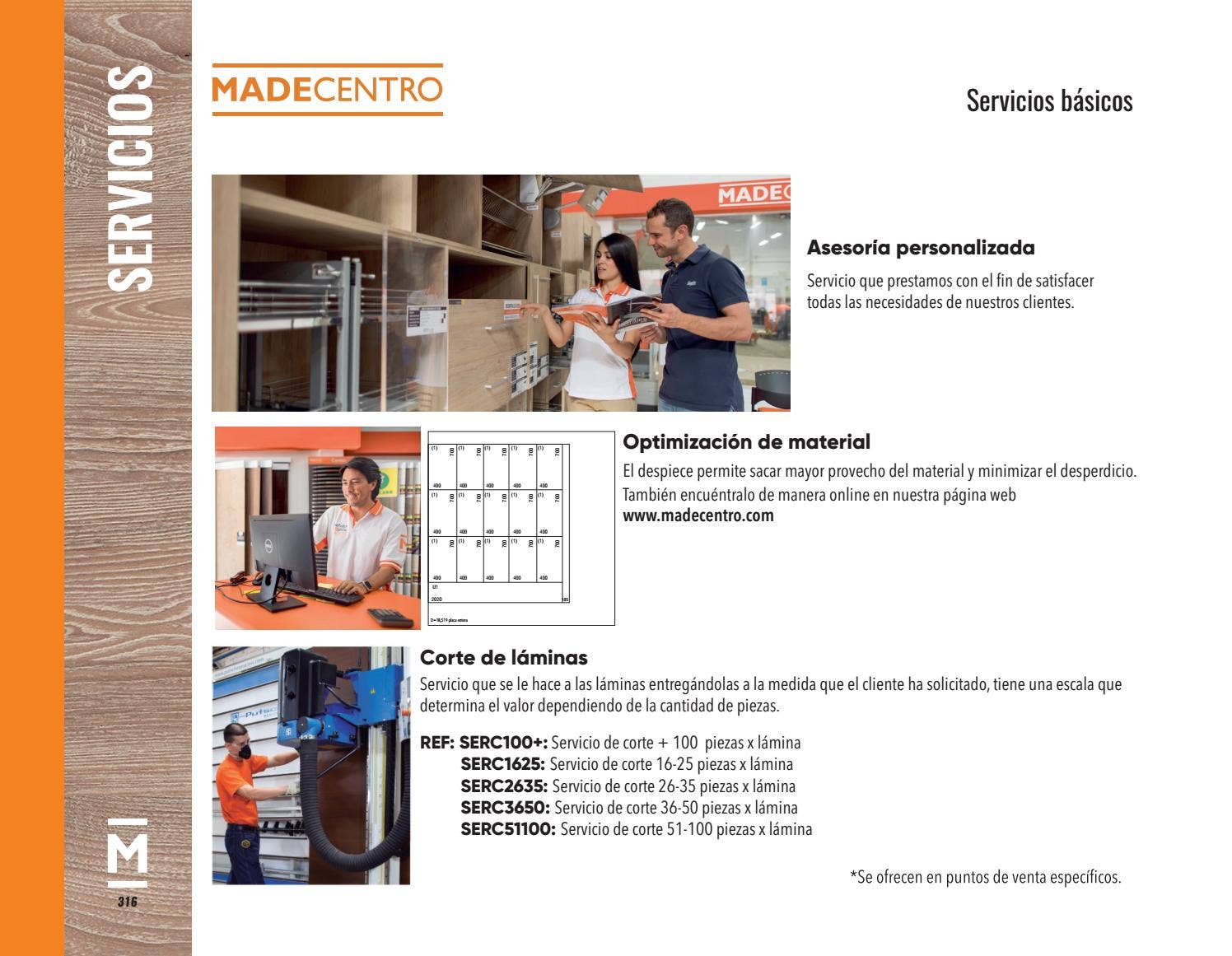 Catalogo Madecentro- Productos y servicios 2020-2021 by Madecentro ...