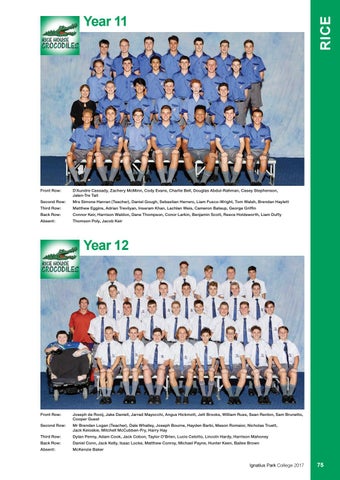 2017 Ignatius Park College Magazine by Ignatius Park College - Issuu