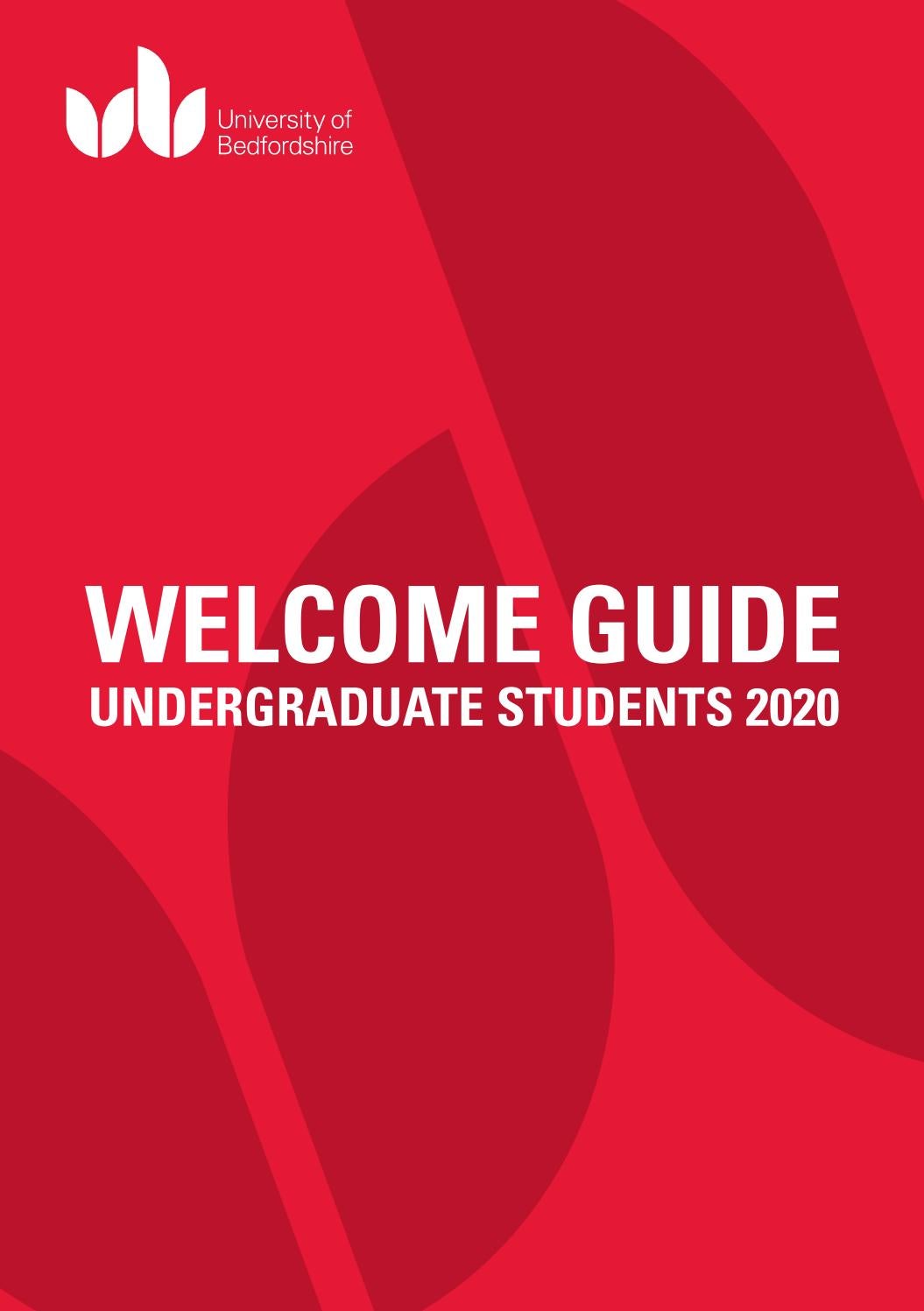 Undergraduate Student Welcome Guide 2020/2021 by University of ...