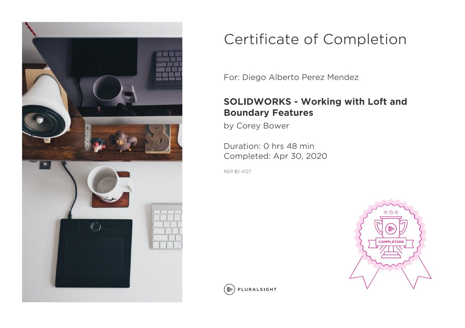 Solidworks certificates by diego-perez - Issuu
