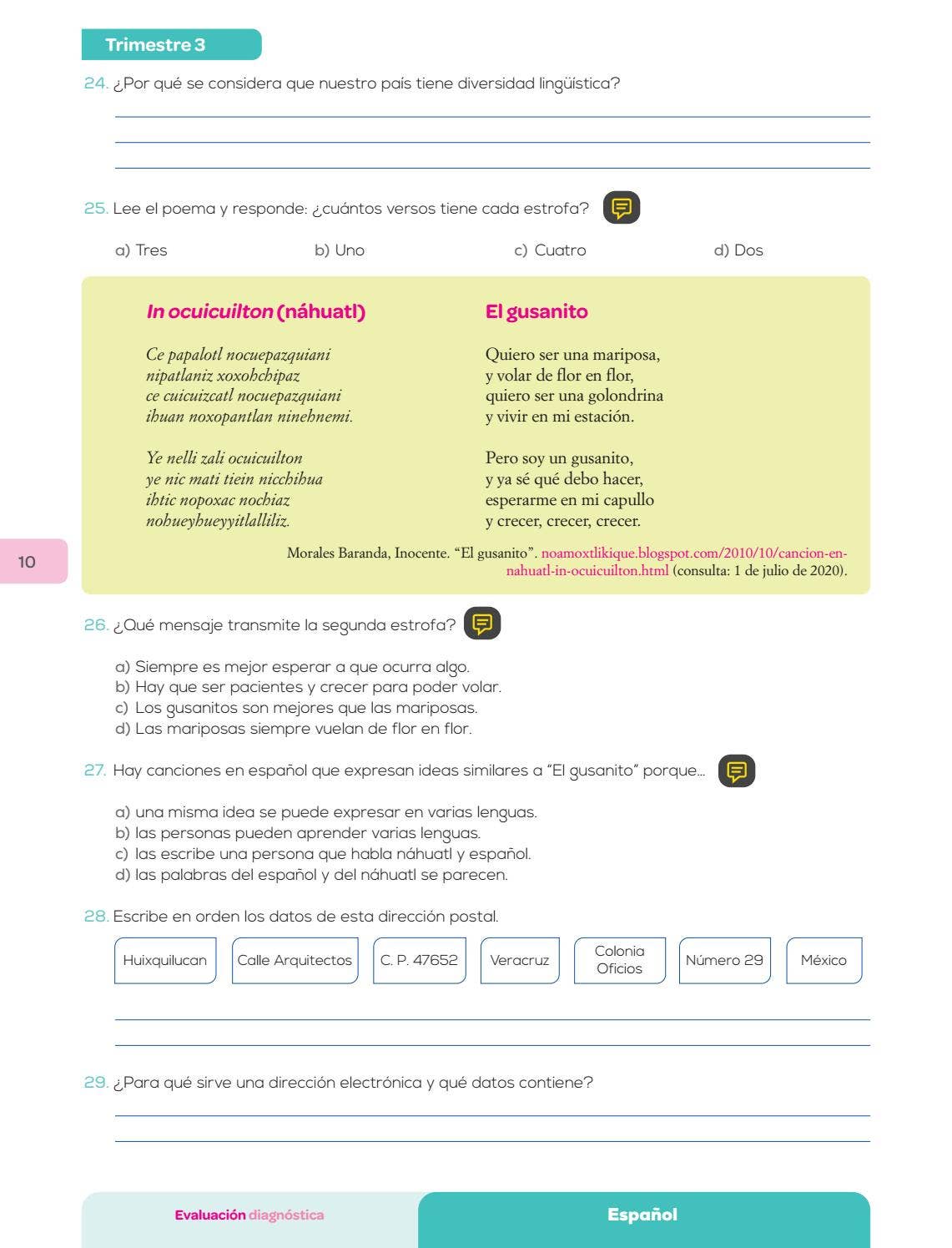 Cuaderno de repaso 1 - Español Sec Alumno formulario by Christopher ...