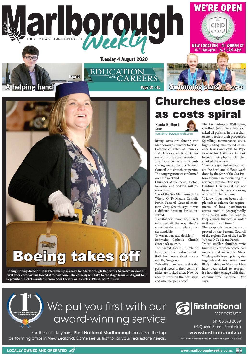 Marlborough Weekly - 4 August 2020 by TSM Marlborough - Issuu