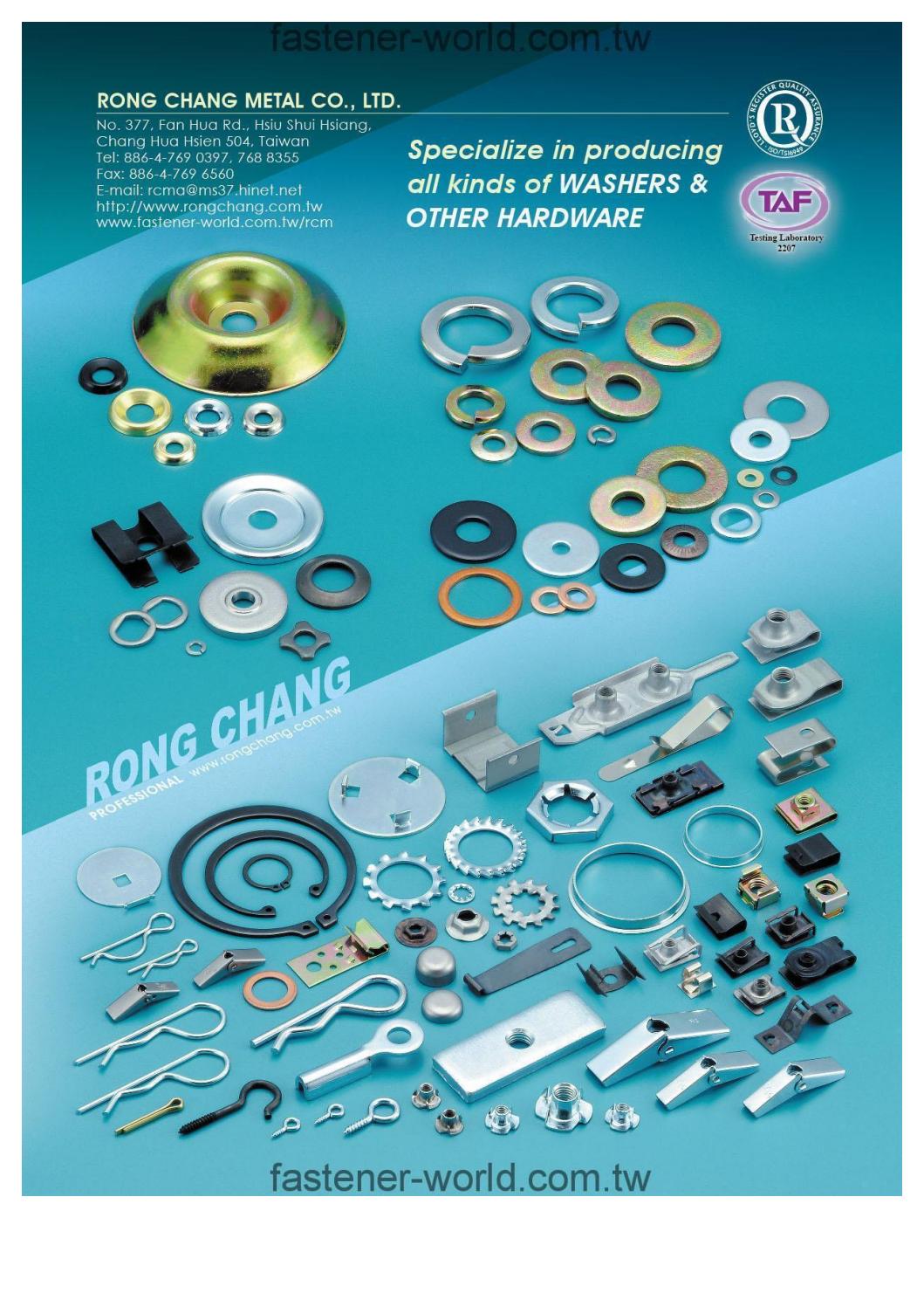 RONG CHANG METAL CO., LTD. from Fastener World Magazine. by Fastener ...