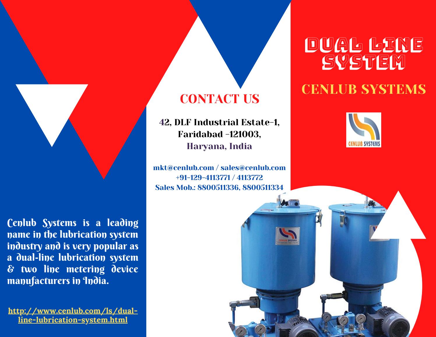 Know About Dual Line System In India by Cenlub Systems - Issuu