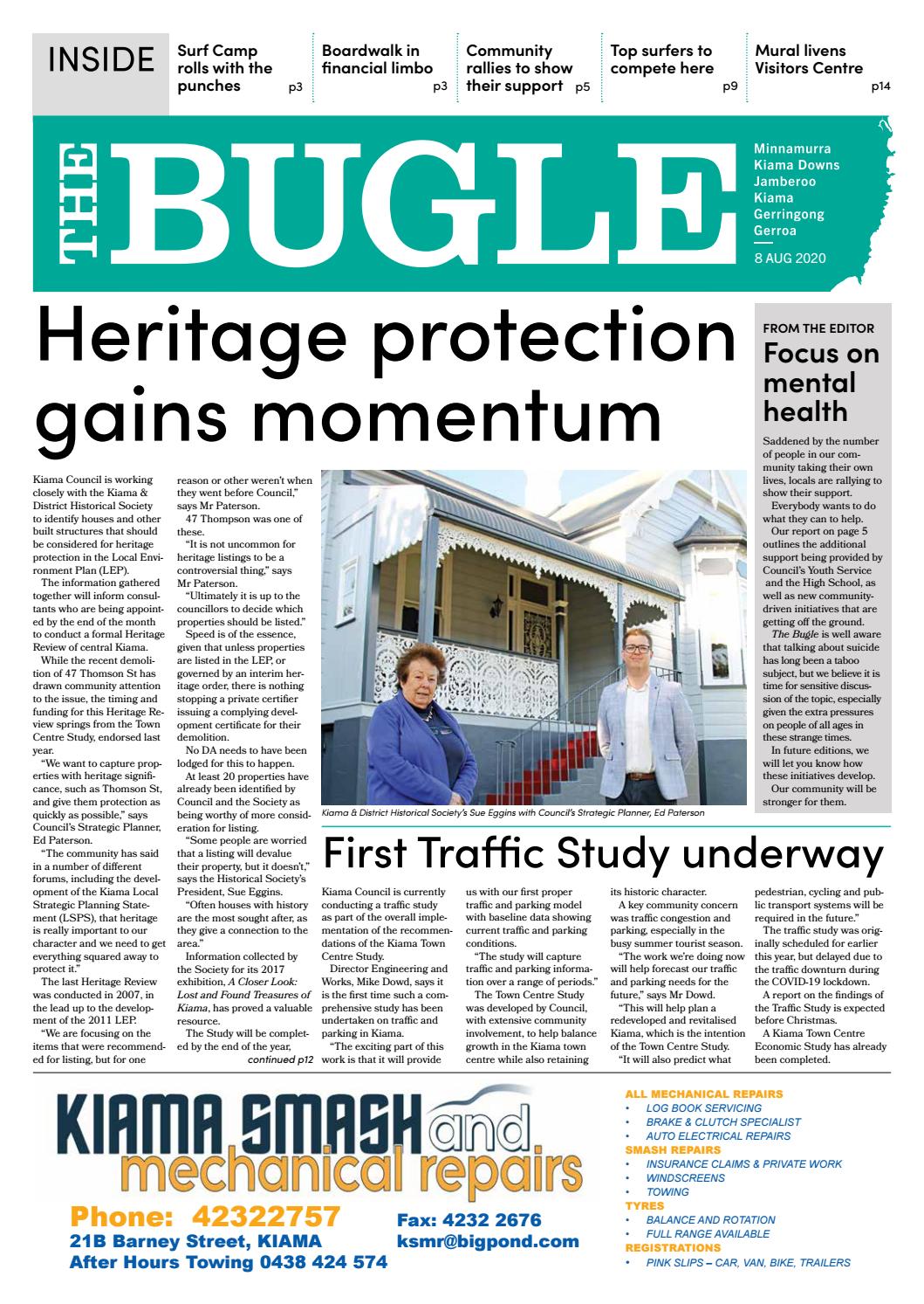 The Bugle 8 August 2020 by The Bugle Newspaper - Issuu