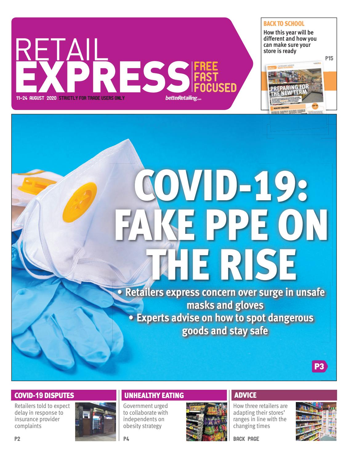 Retail Express - 11 August 2020 by BetterRetailing - Issuu