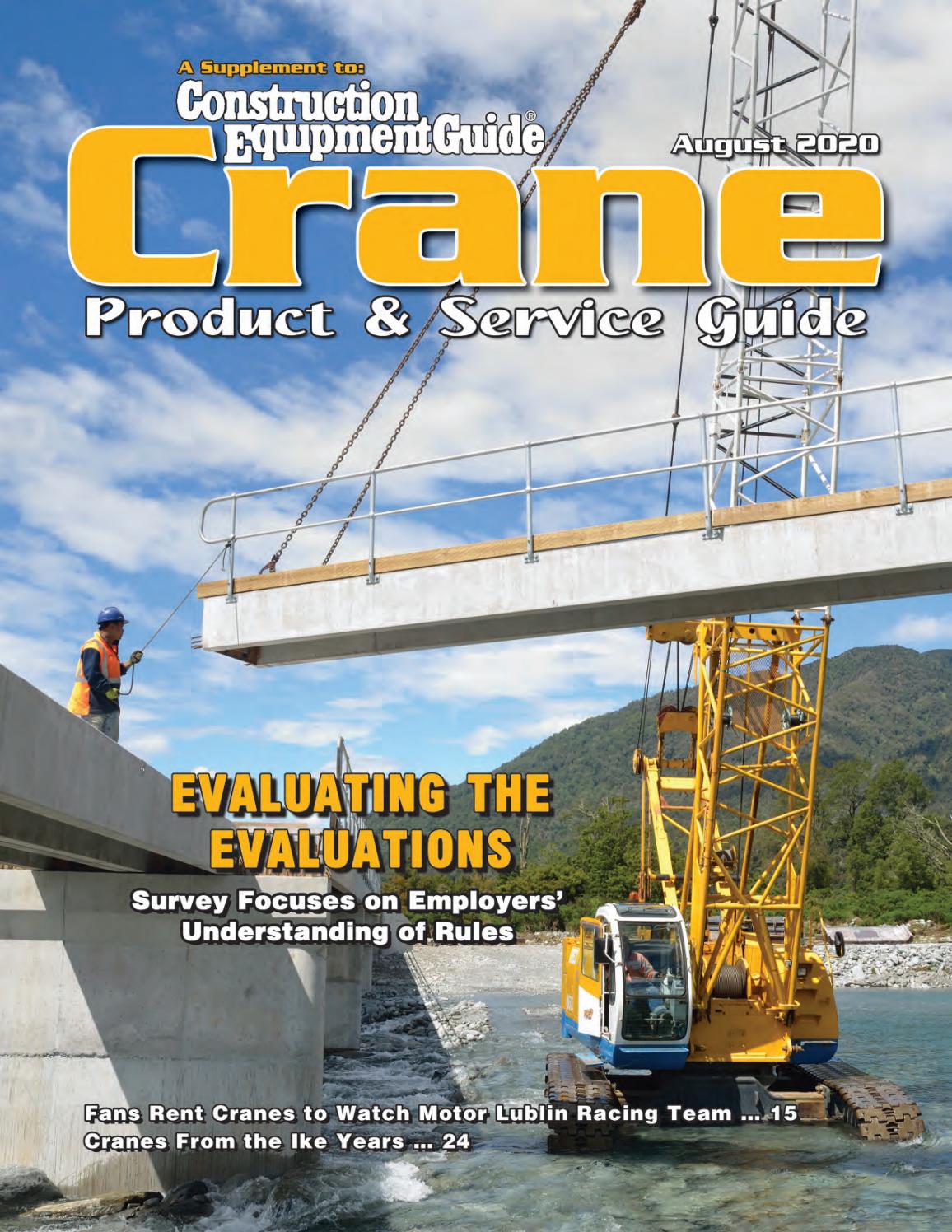 Crane Guide August 2020 by Construction Equipment Guide - Issuu