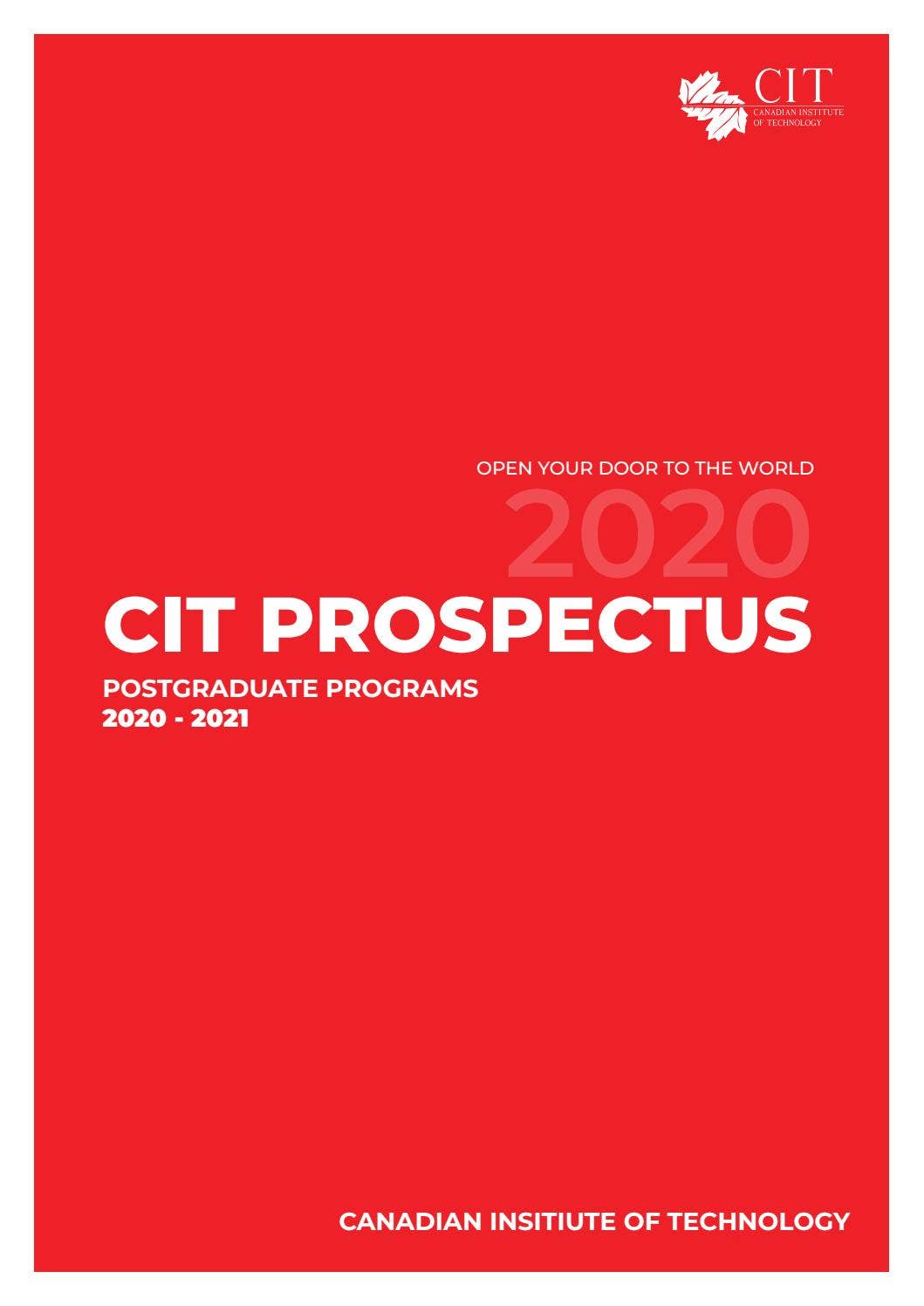 CIT brochure new version by Visual Minds - Issuu
