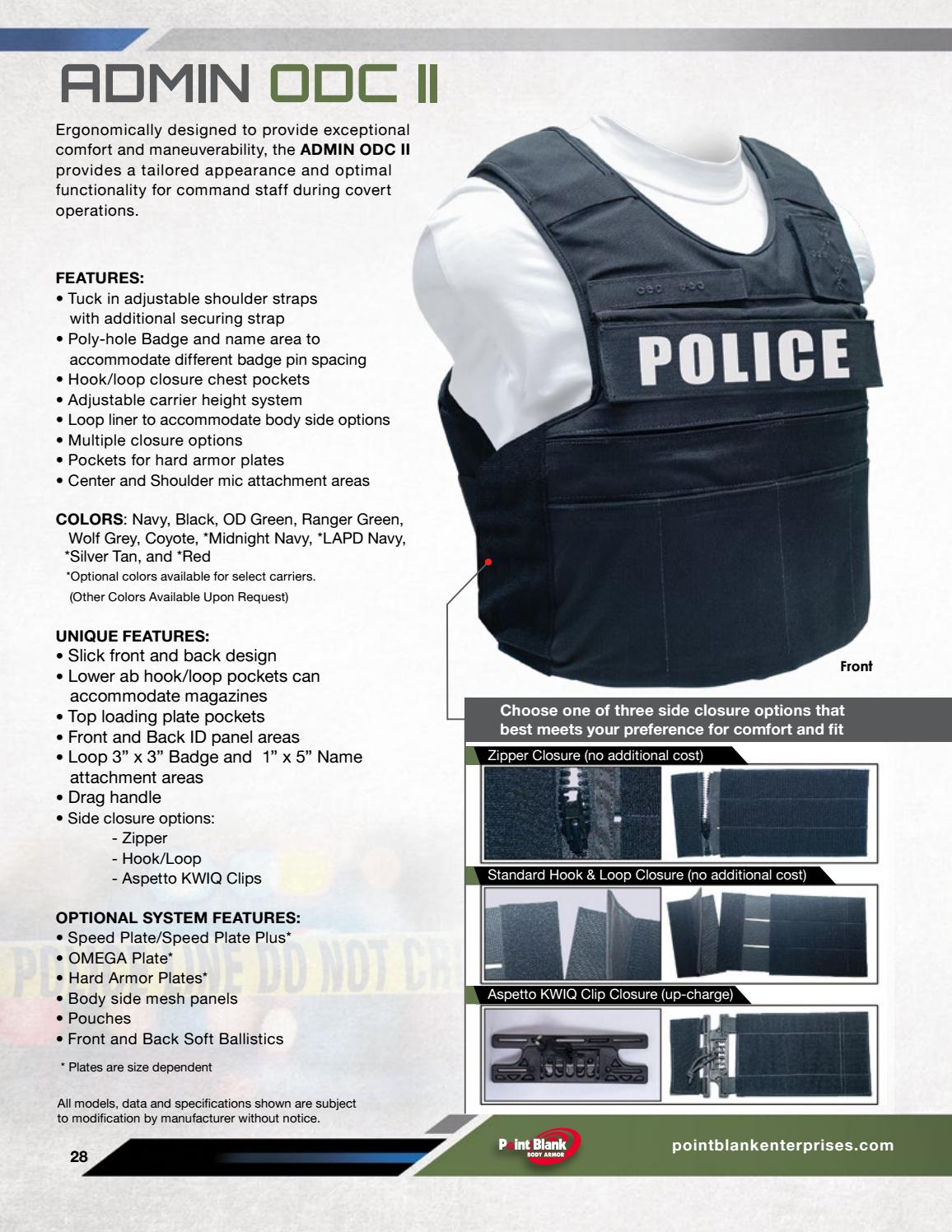 Point Blank Body Armor Catalog by Point Blank Enterprises - Issuu