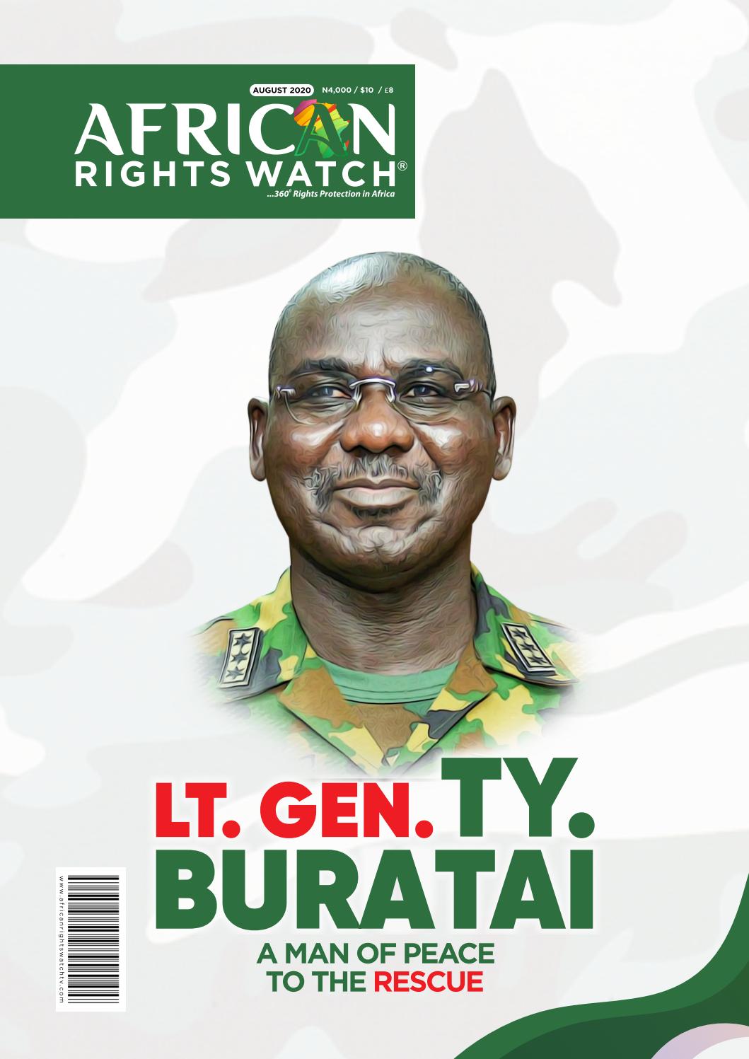 AFRICAN RIGHT WATCH MAGAZINE AUGUST EDITION by African peace Magazine ...