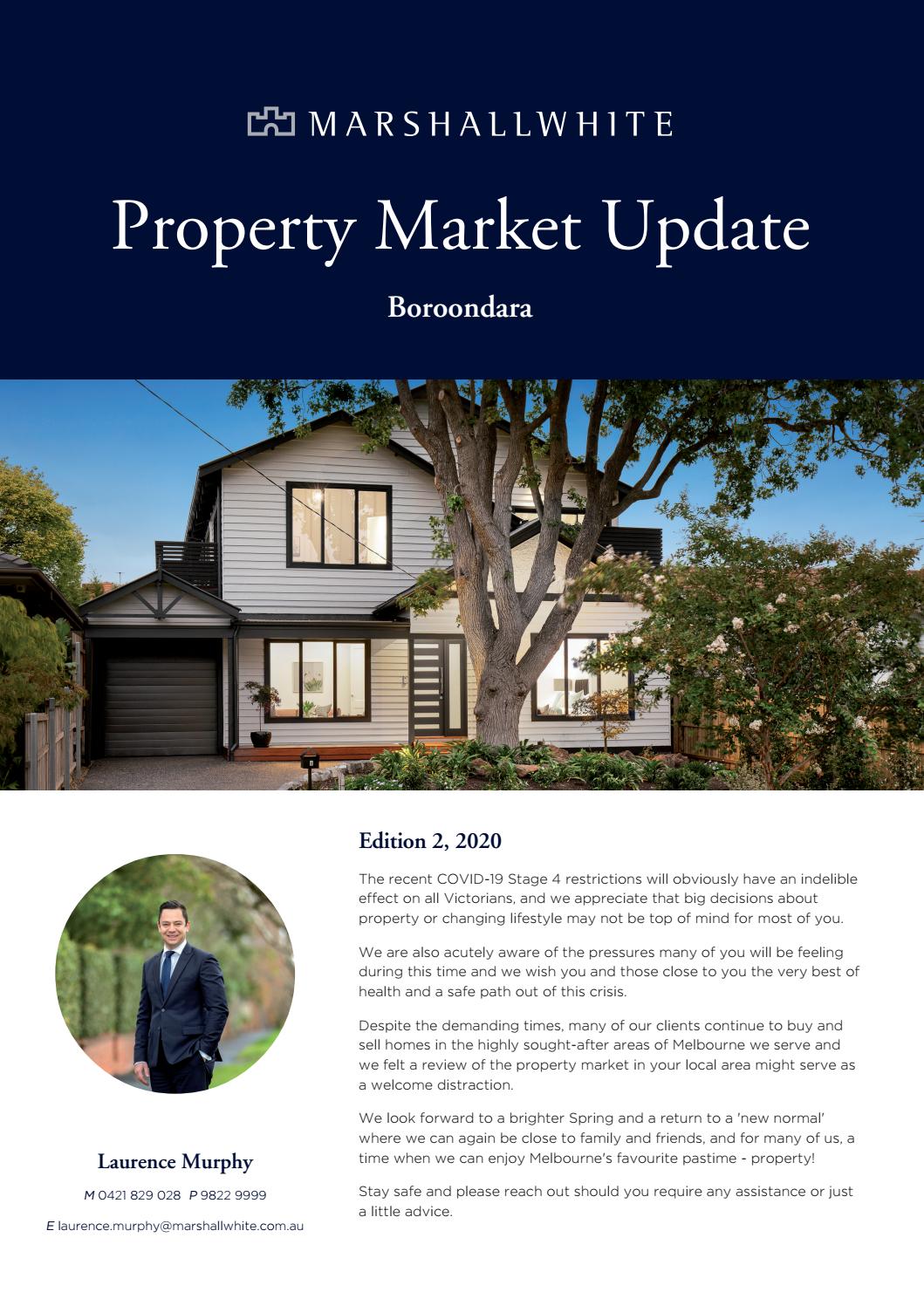 Property Market Update - Laurence Murphy - Edition 2, 2020 by Marshall ...