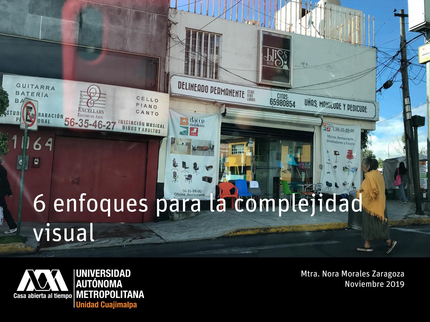 6 enfoques sobre la complejidad visual by Nora Morales - Issuu