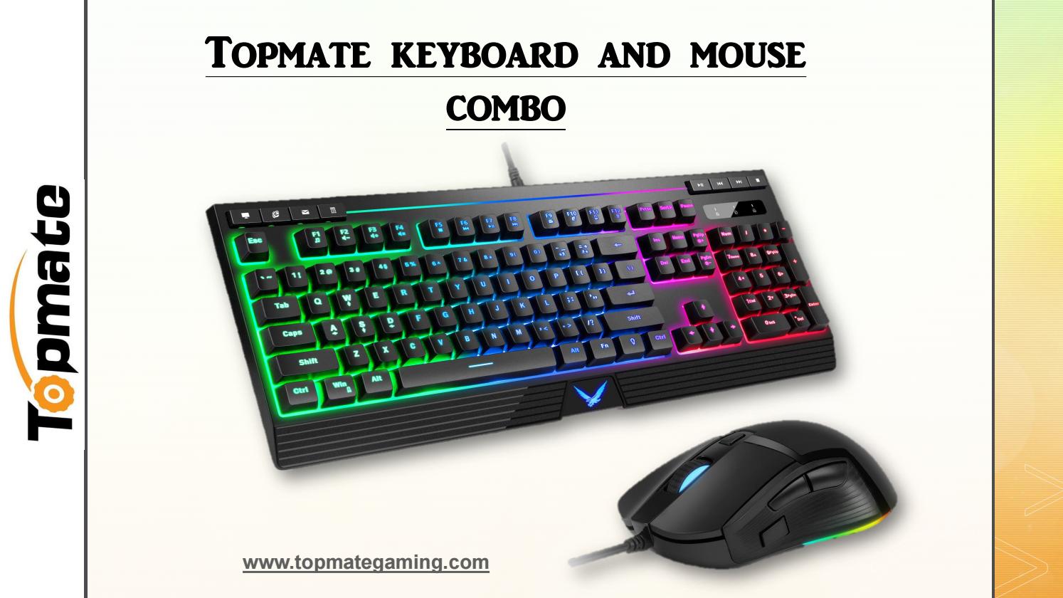Topmate KM11 Gaming keyboard and mouse combo by Top Mate - Issuu