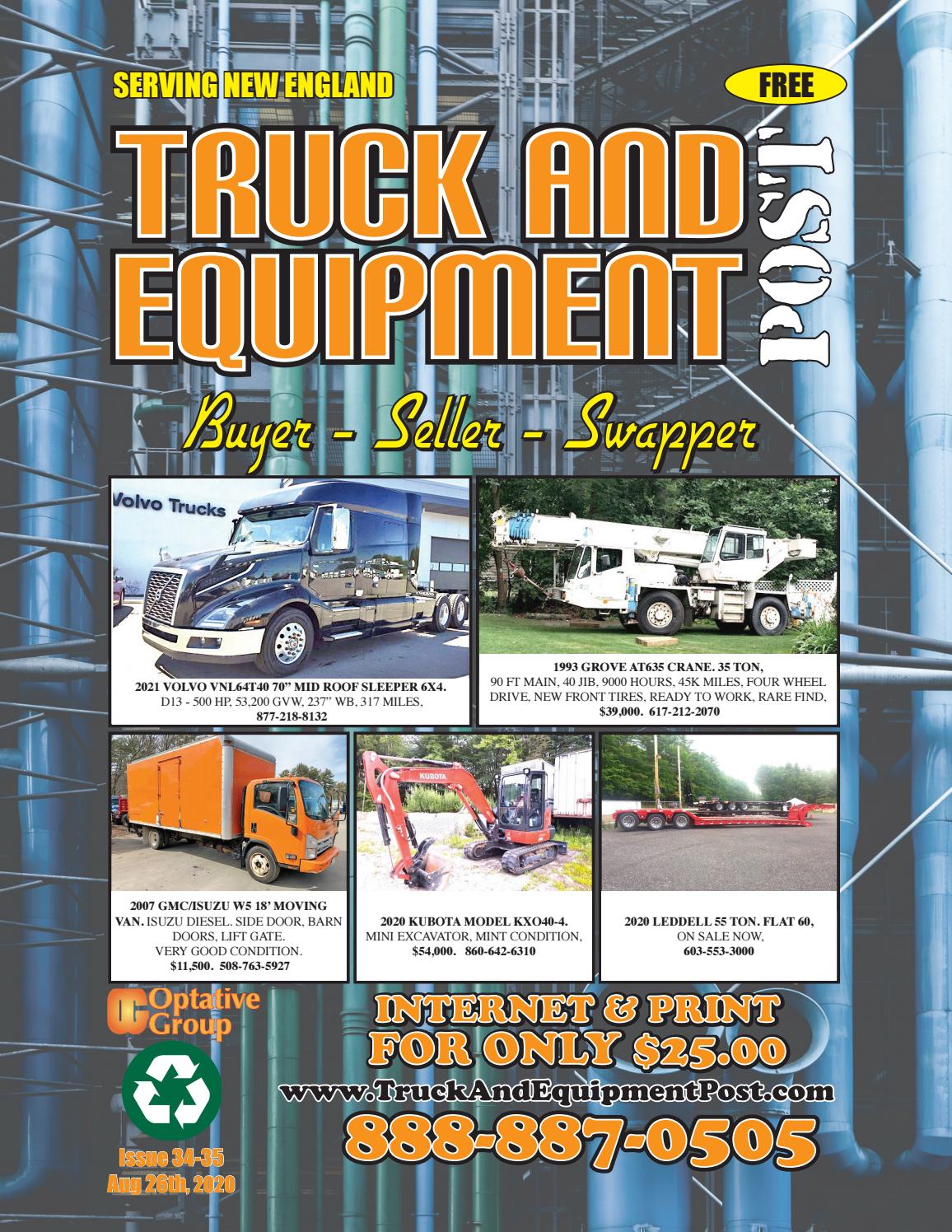 Truck And Equipment Post - Issue 34-35, 2020 by 1ClickAway - Issuu