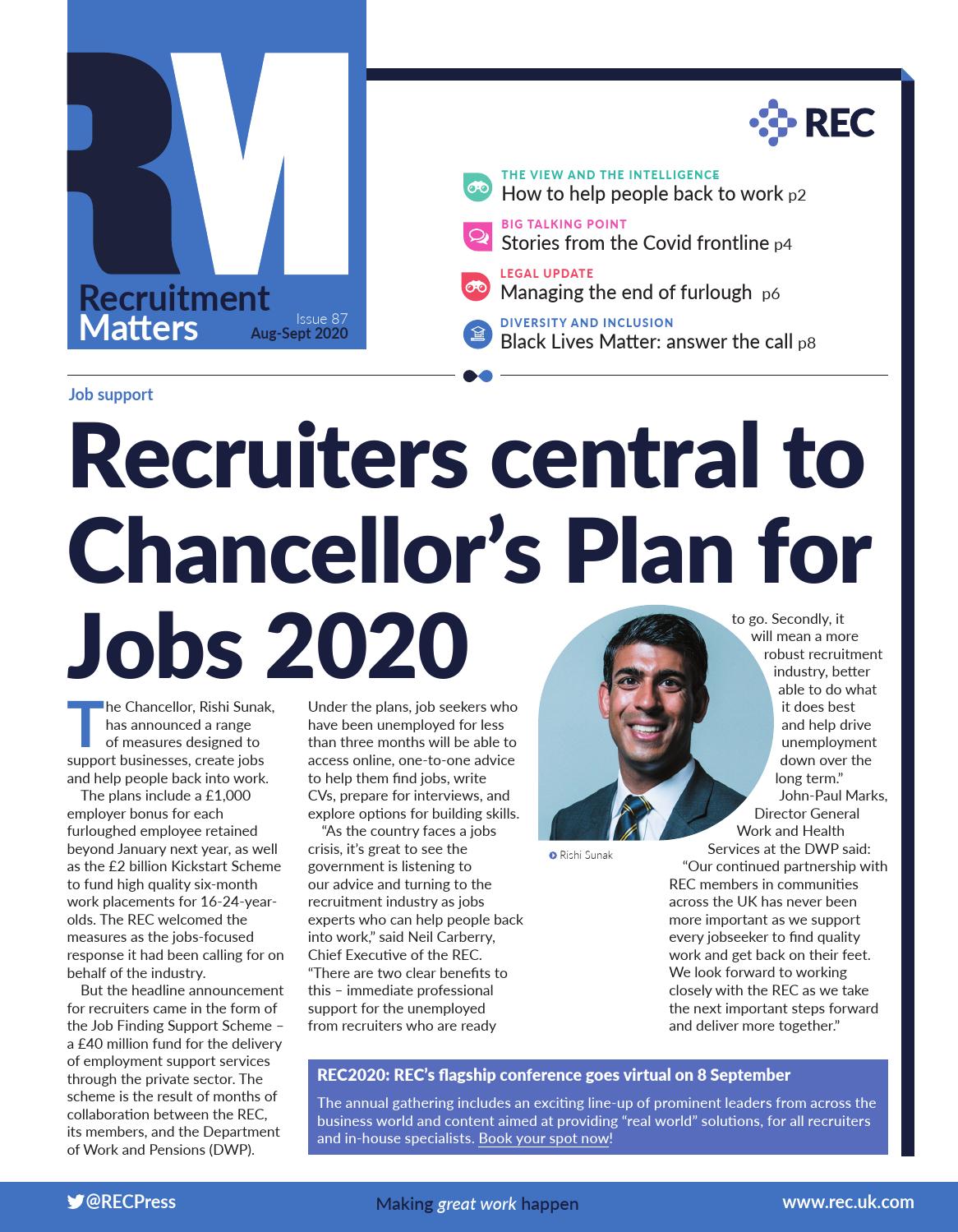 Recruitment Matters - Aug/Sept 2020 by Redactive Media Group - Issuu