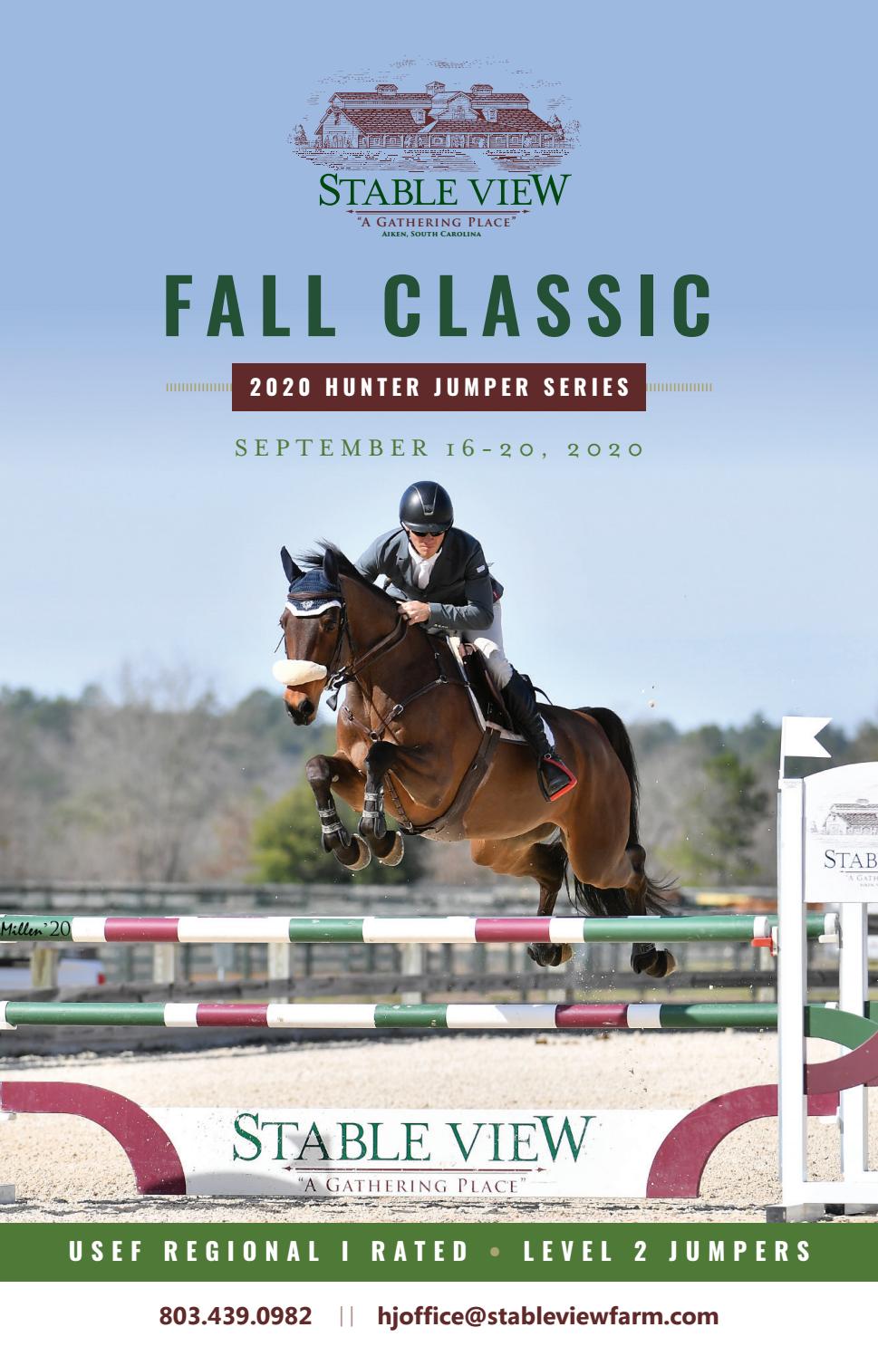 Stable View "Fall Classic" by StableView - Issuu
