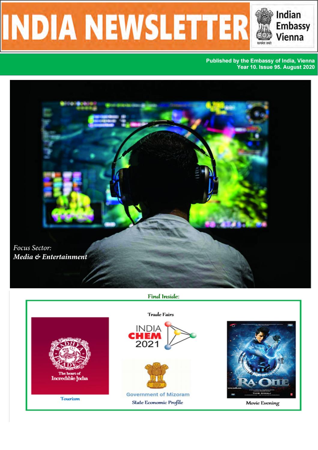 Embassy of India Newsletter- August 2020 by Indian Embassy Vienna - Issuu