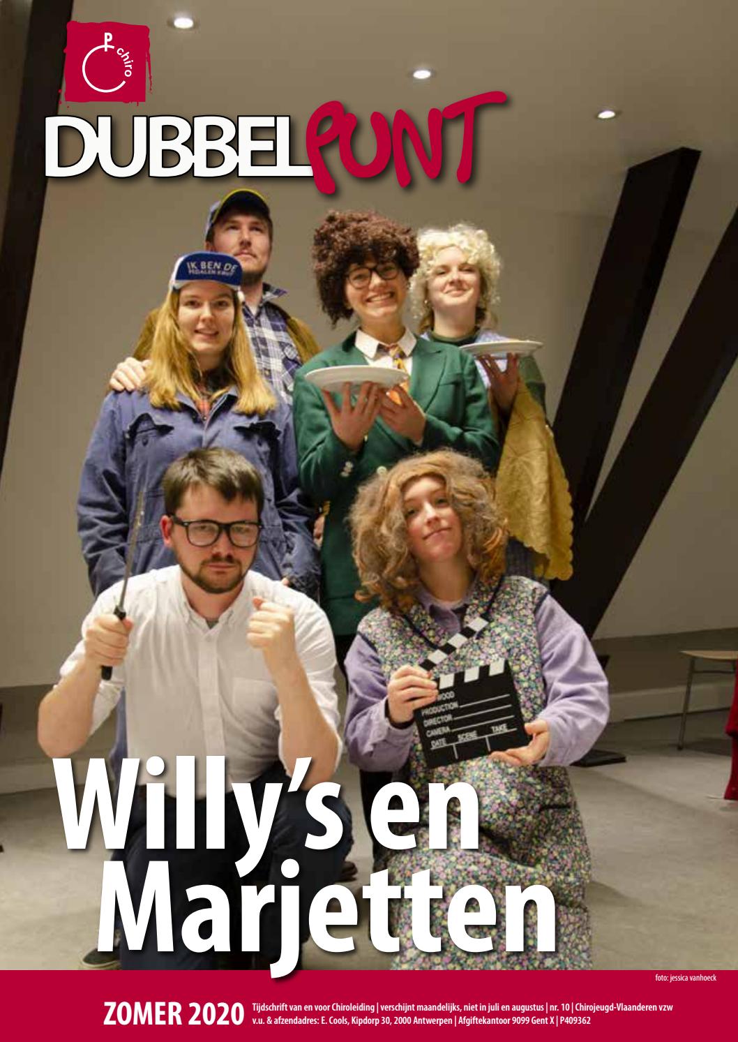 Dubbelpunt zomer 2020 - Willy's en Marjetten by Chirojeugd Vlaanderen ...