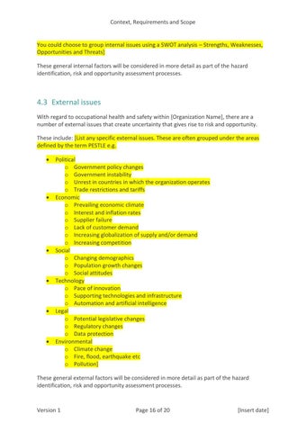 OHS-DOC-04-1 OHS Context, Requirements and Scope by CertiKit Limited ...