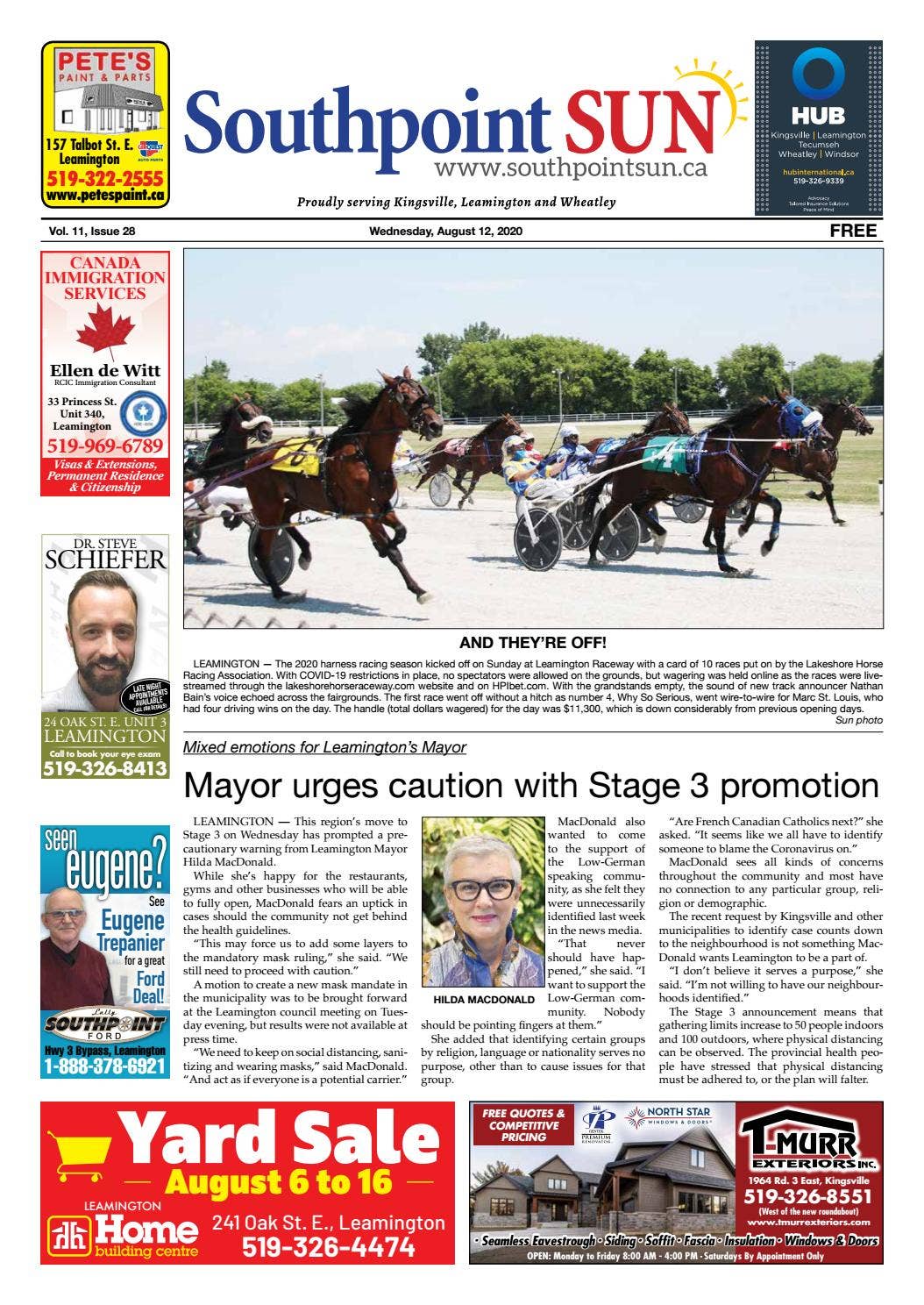 Southpoint Sun - August 12, 2020 by Southpoint Sun - Issuu