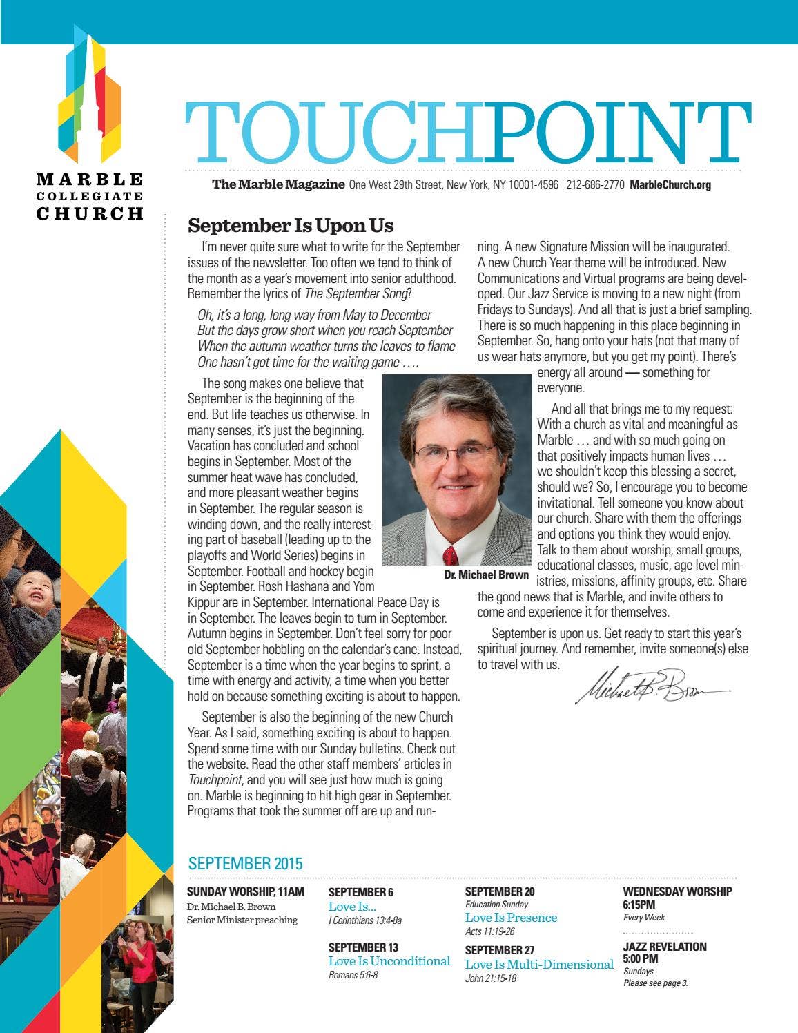 Touchpoint September 2015 by Touchpoint: The Marble Magazine - Issuu